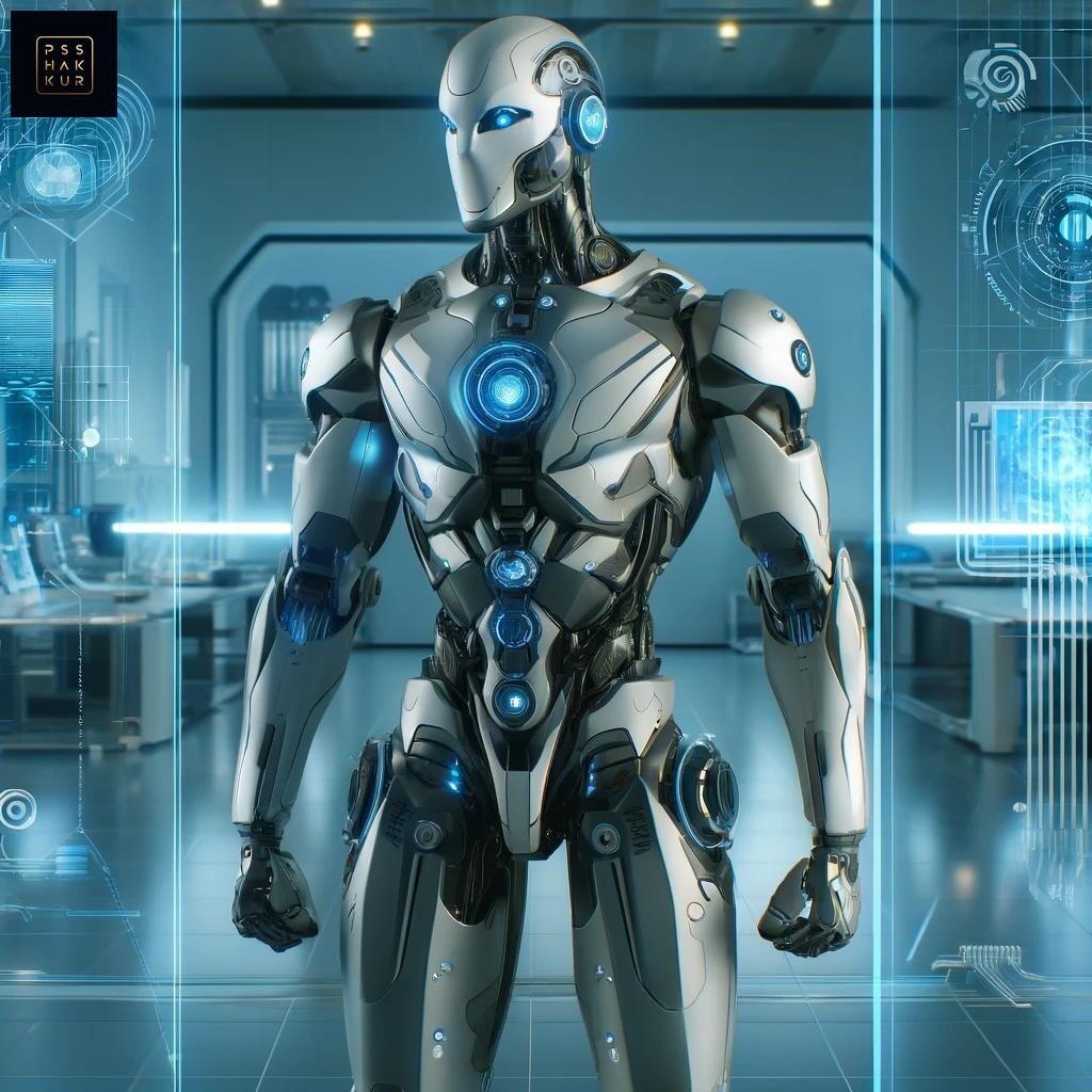 ArtStation - Futuristic Robot