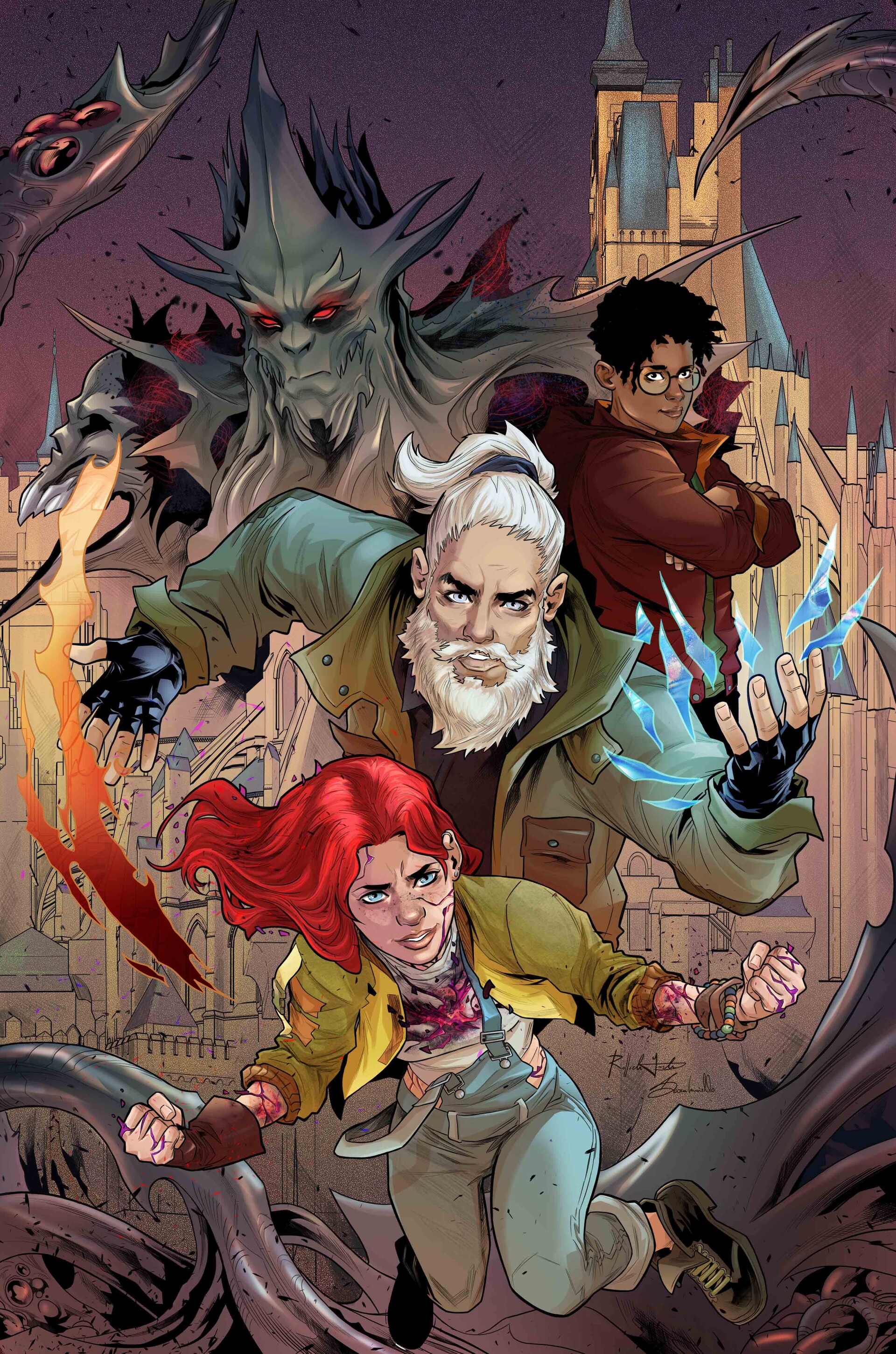 ArtStation - Hellforged #1 Cover