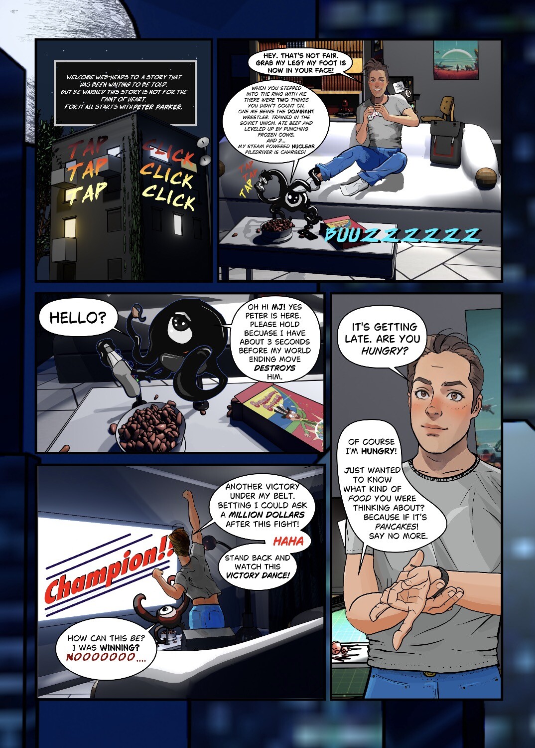 ArtStation - Spider-Man: ZERO Pages 1-3