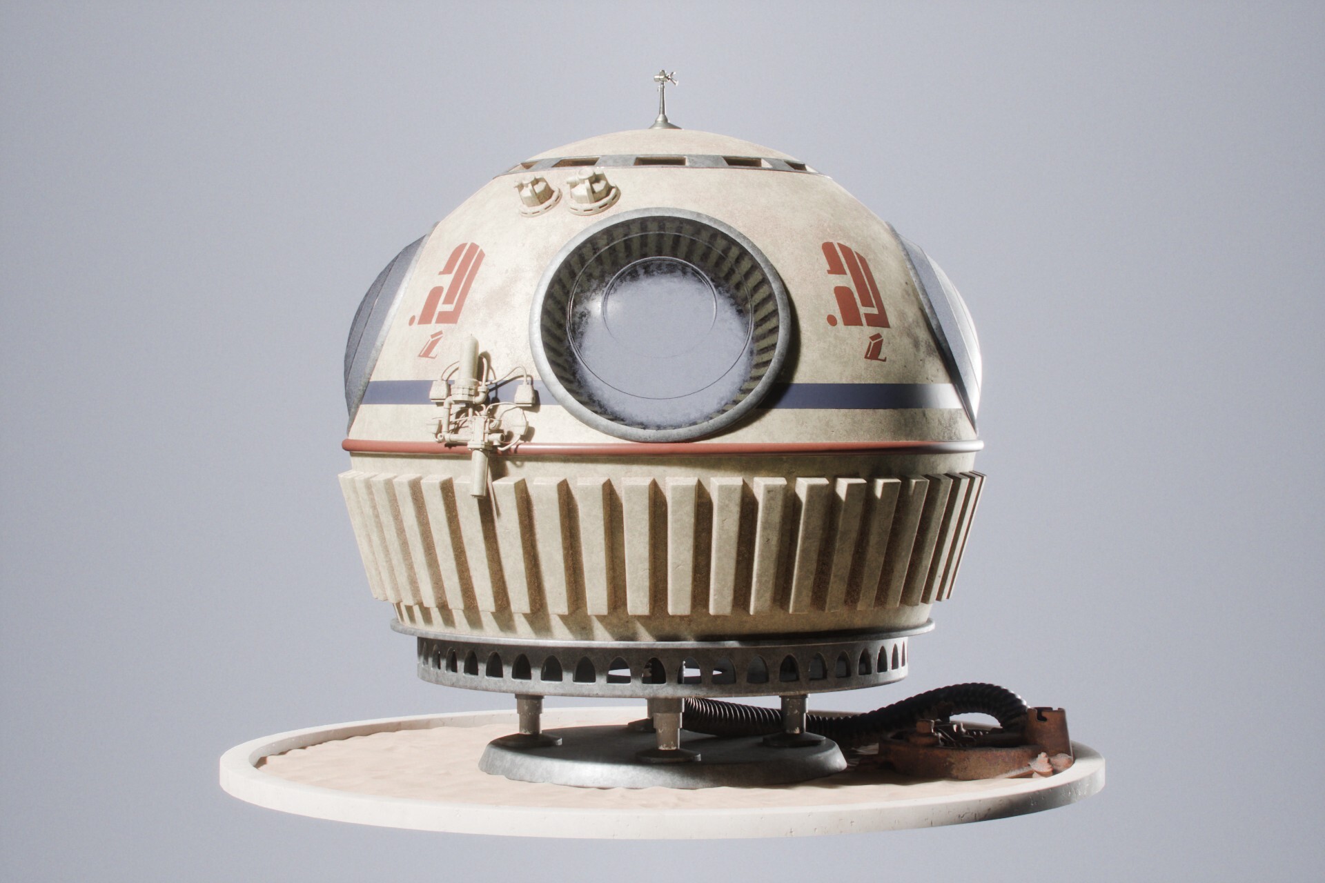 ArtStation - Ubrikkian 9000 - Diorama