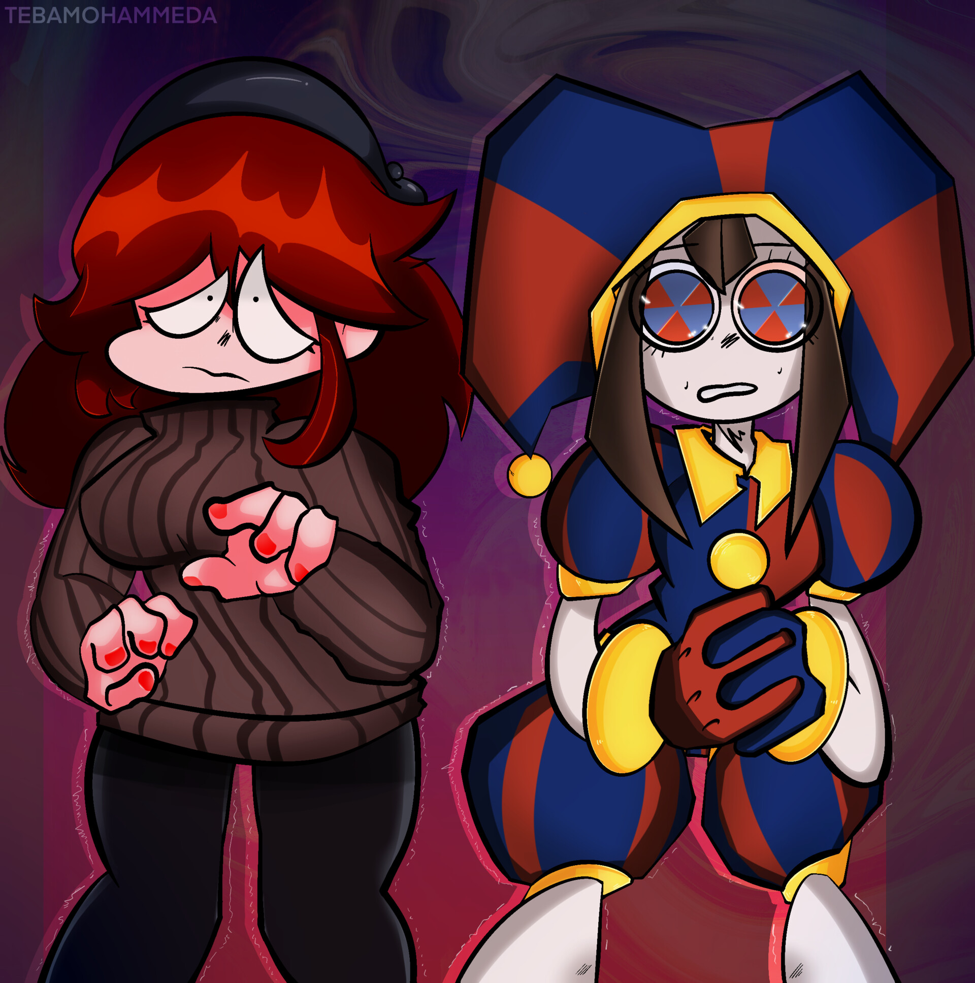 ArtStation - Massacre Girlfriend And Pomni