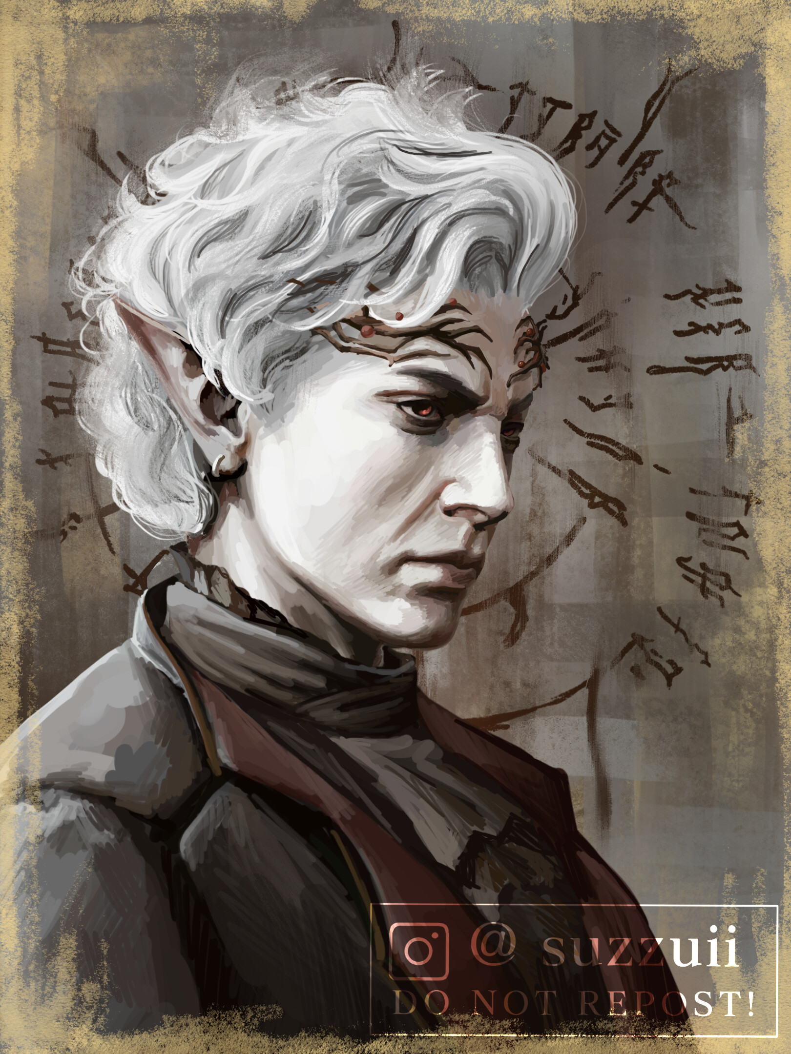 ArtStation - game fanart “Baldur’s Gate 3” Astarion