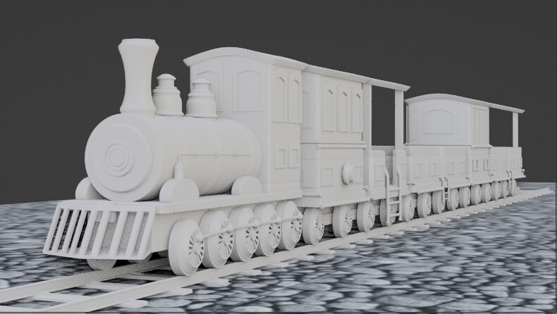 Daud Malik - 3d game play train (in Process)