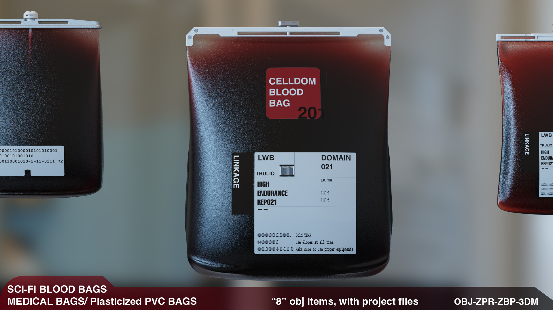 ArtStation - Sci-Fi Blood Bags/Pouches