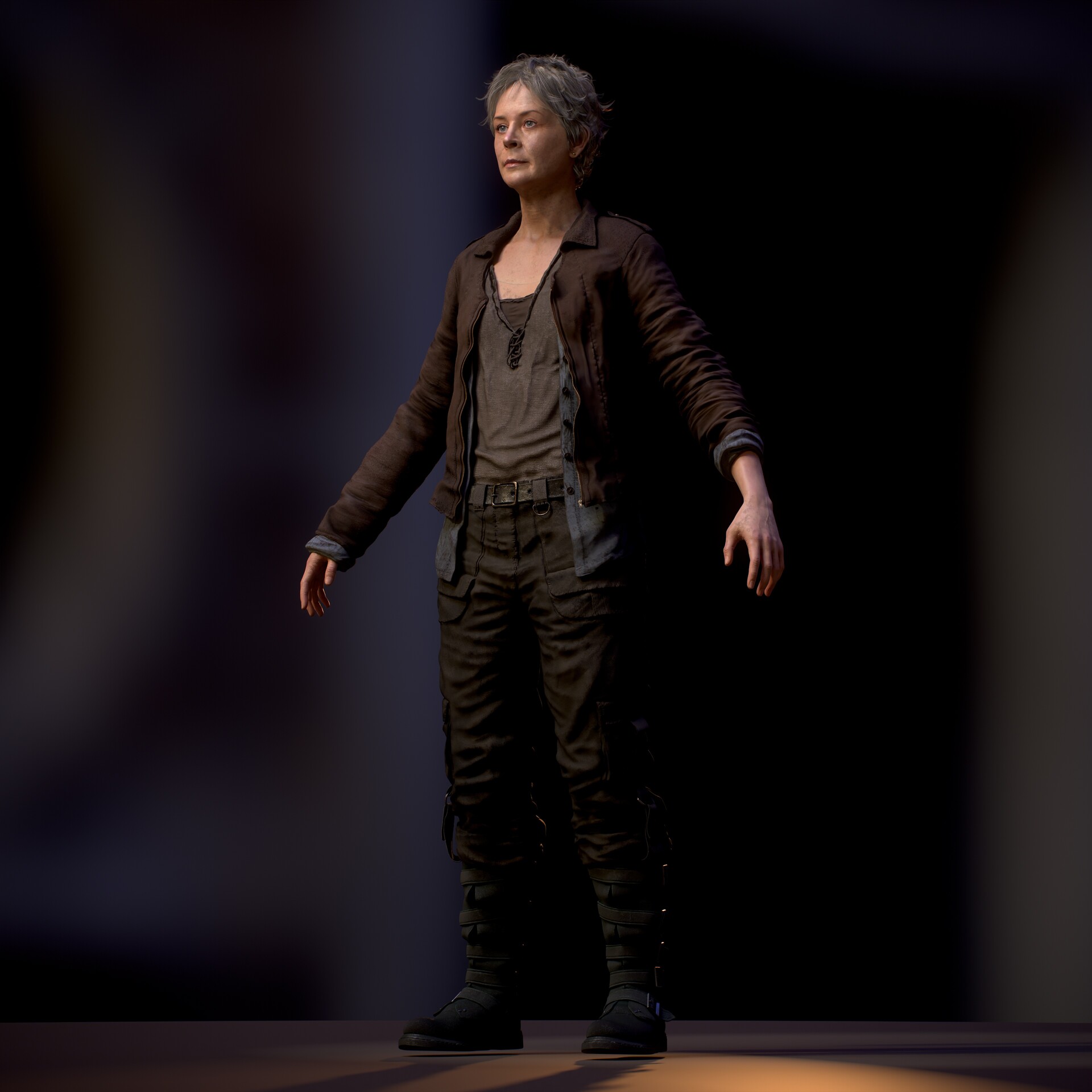 Michael Randriamiandriray - Carol Peletier from TWD series - Realtime ...