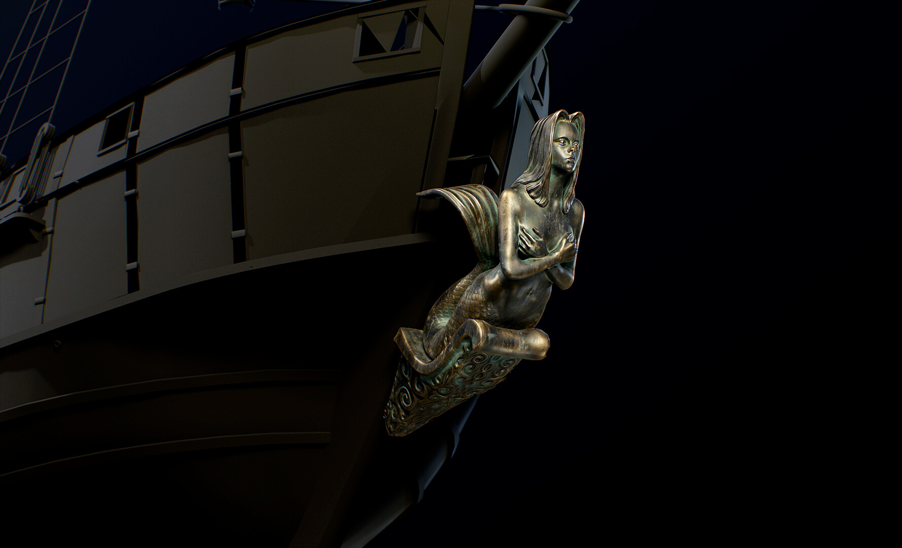 Sergio Lee - FigureHead Mermaid