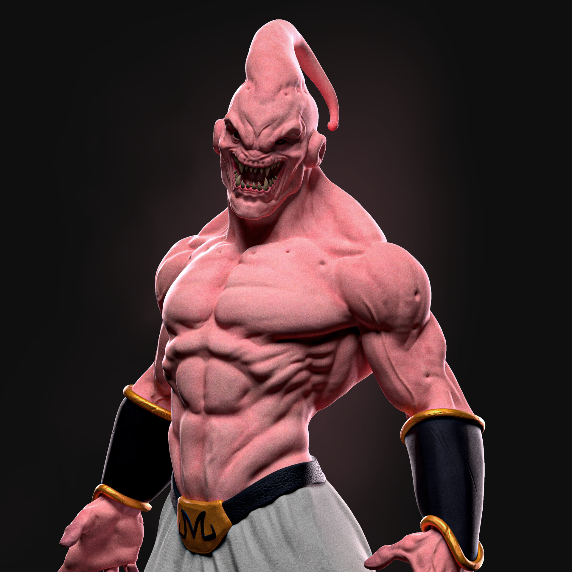 ArtStation - Majin Buu Concept Art
