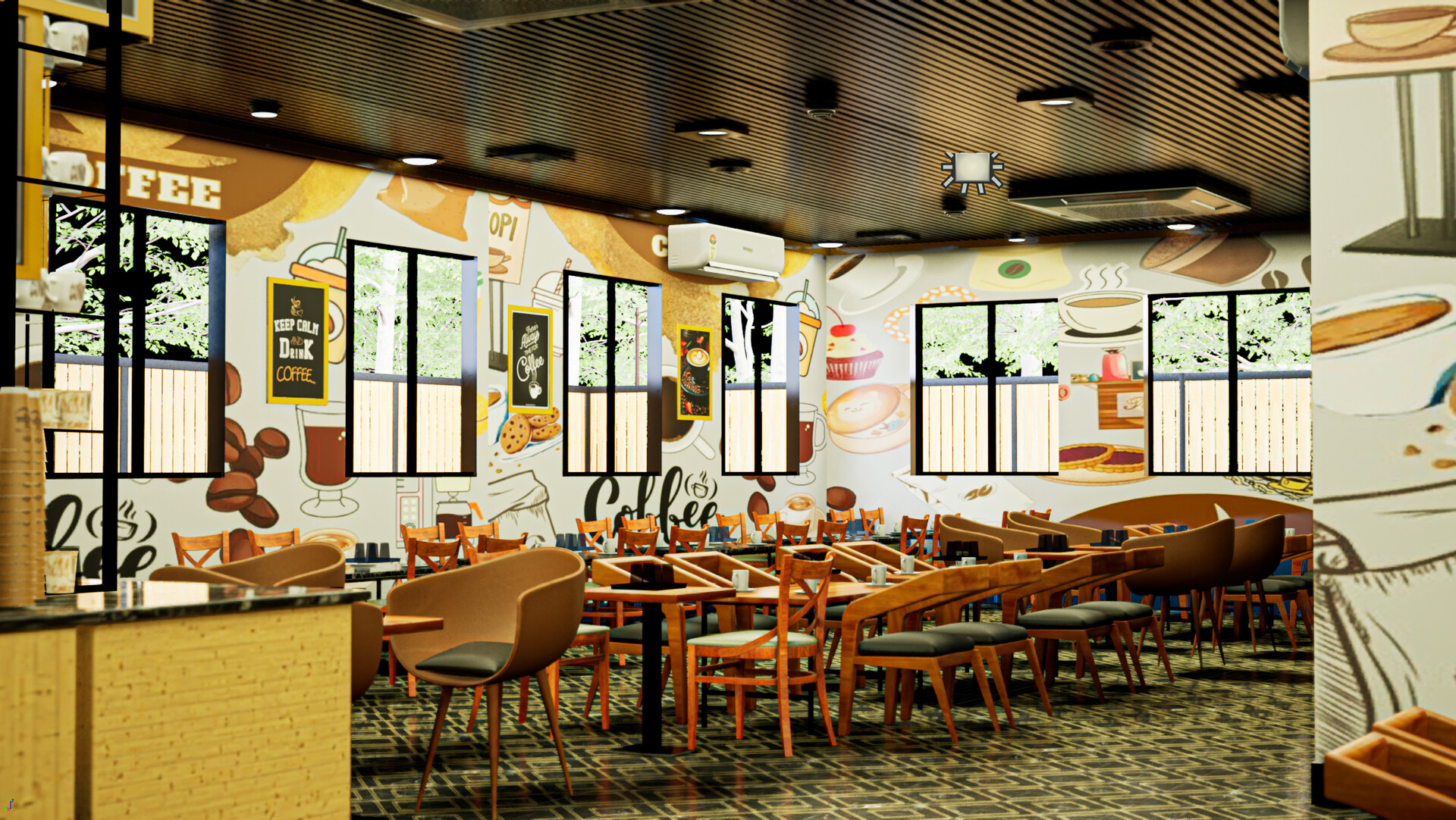 ArtStation - Tea Shop (W.I.P)