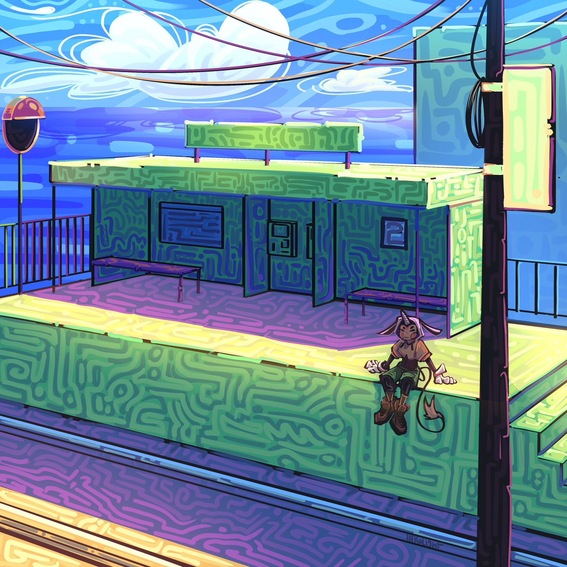 ArtStation - Line Station