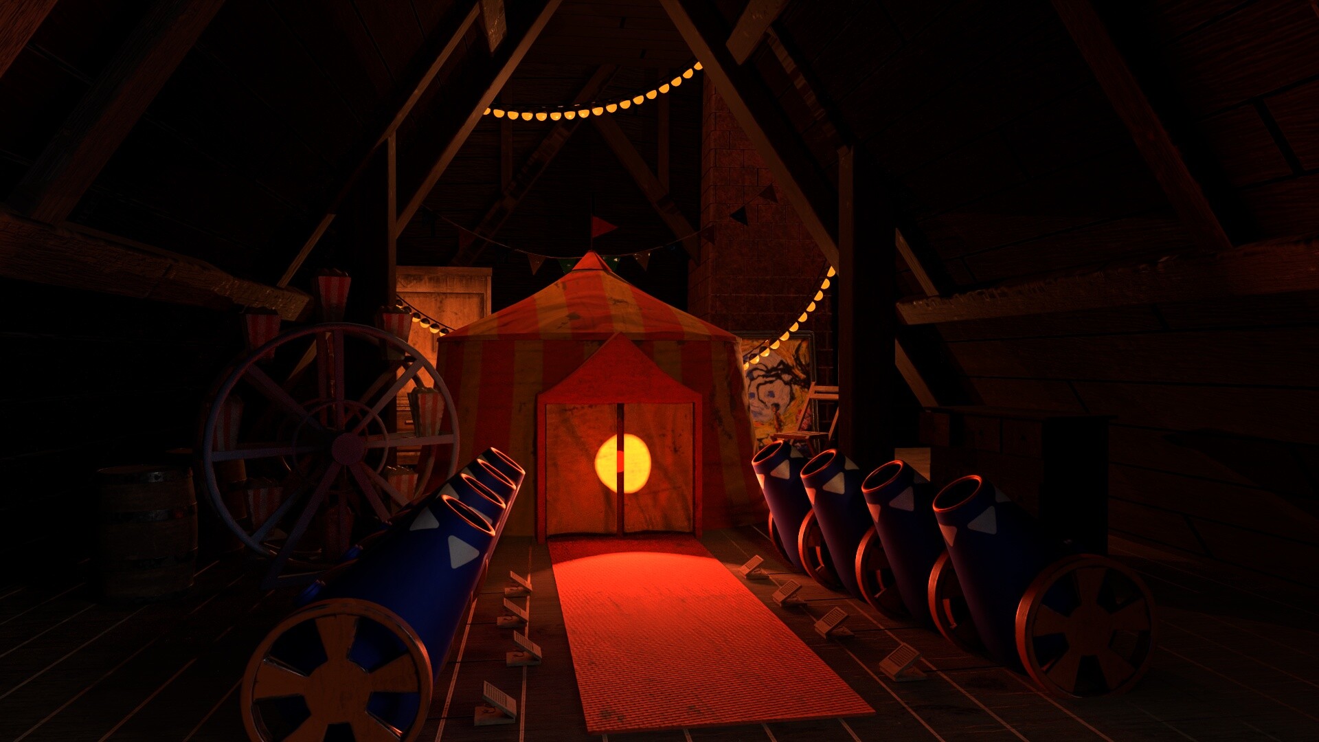 ArtStation - Circus Scenery | 3D Model