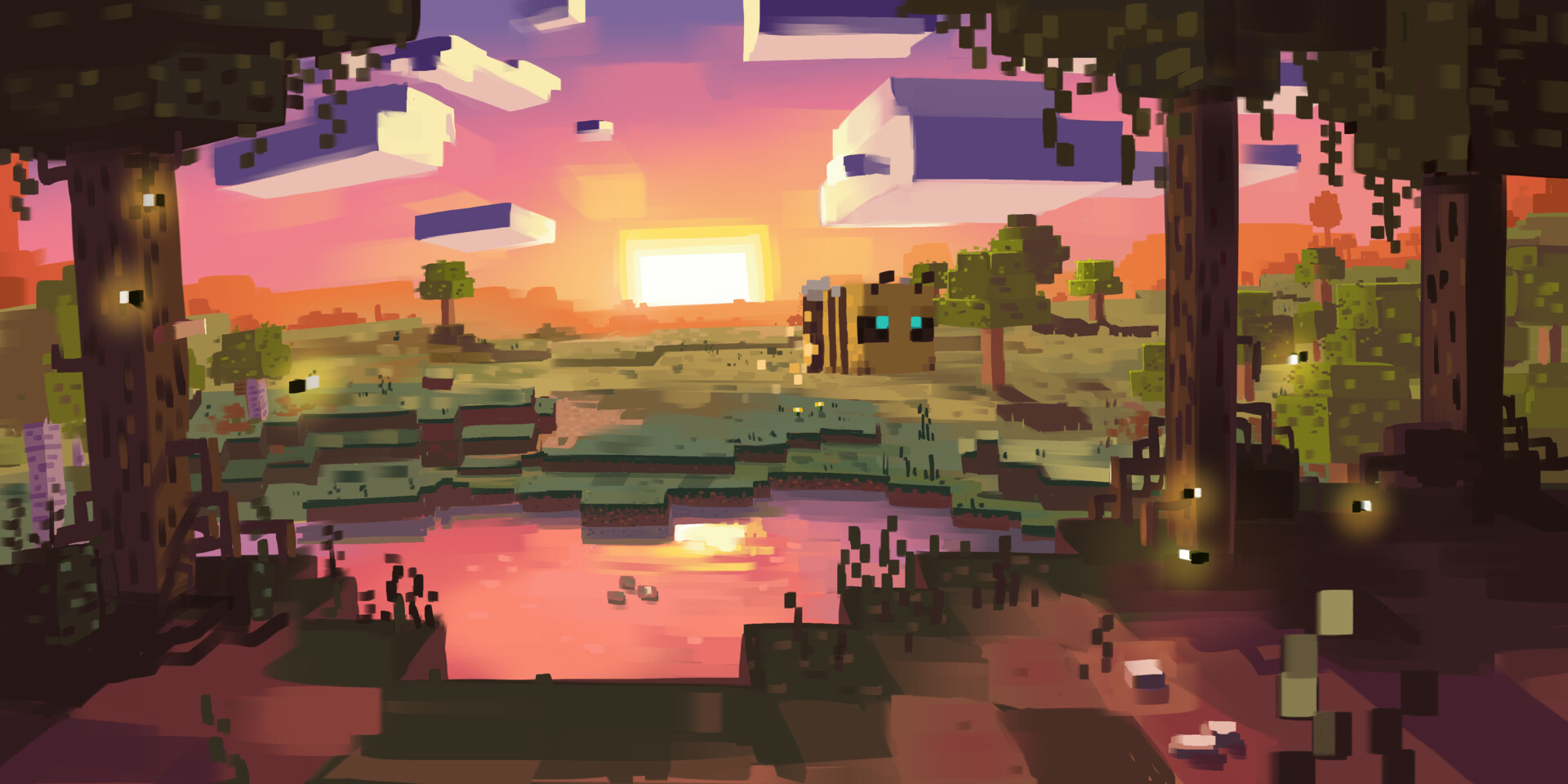 ArtStation - Minecraft concept art