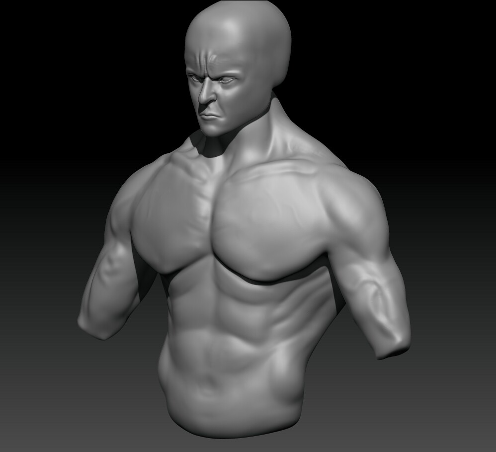 ArtStation - Man bust
