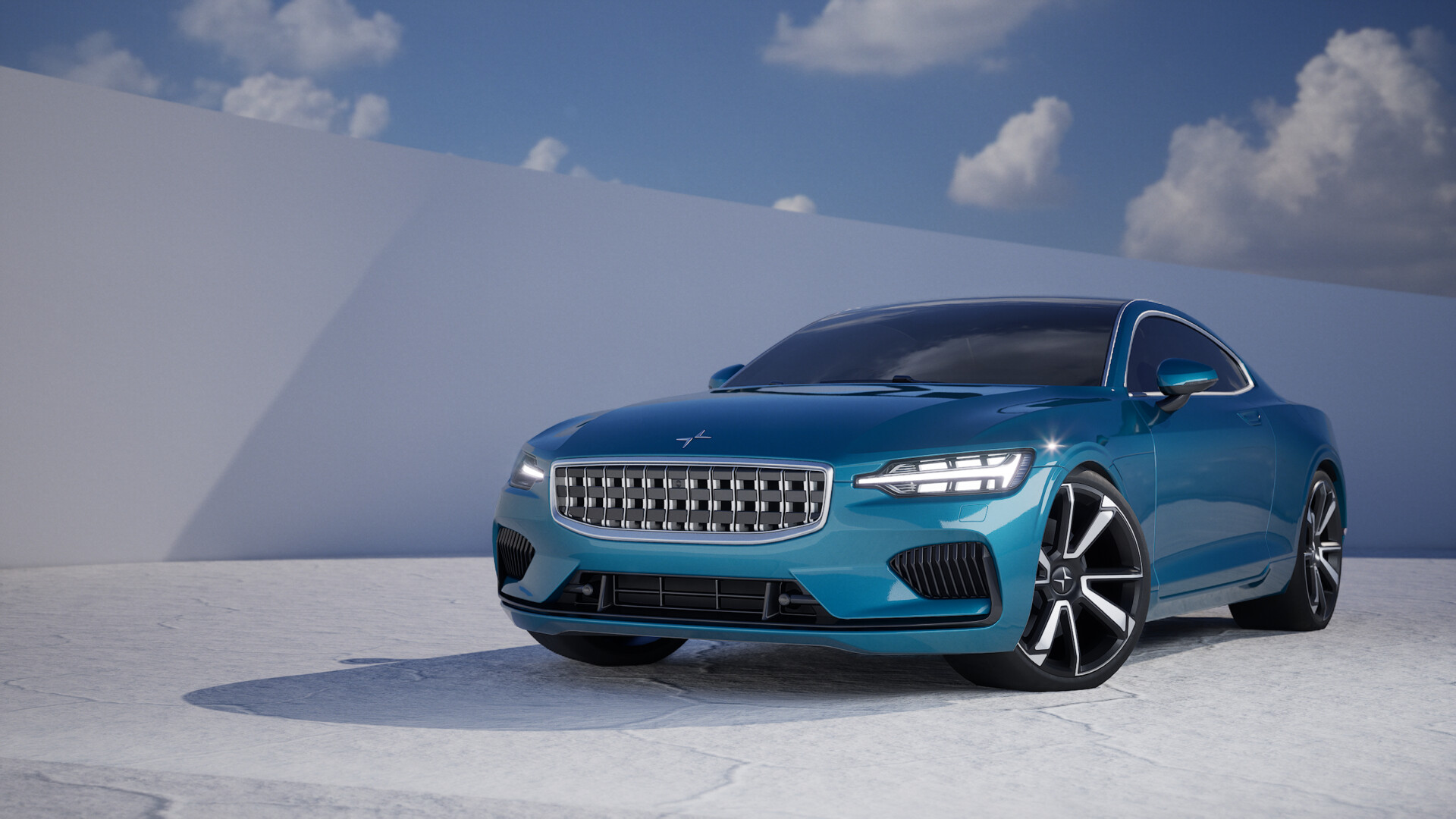 ArtStation - POLESTAR 1 VISUALISATION