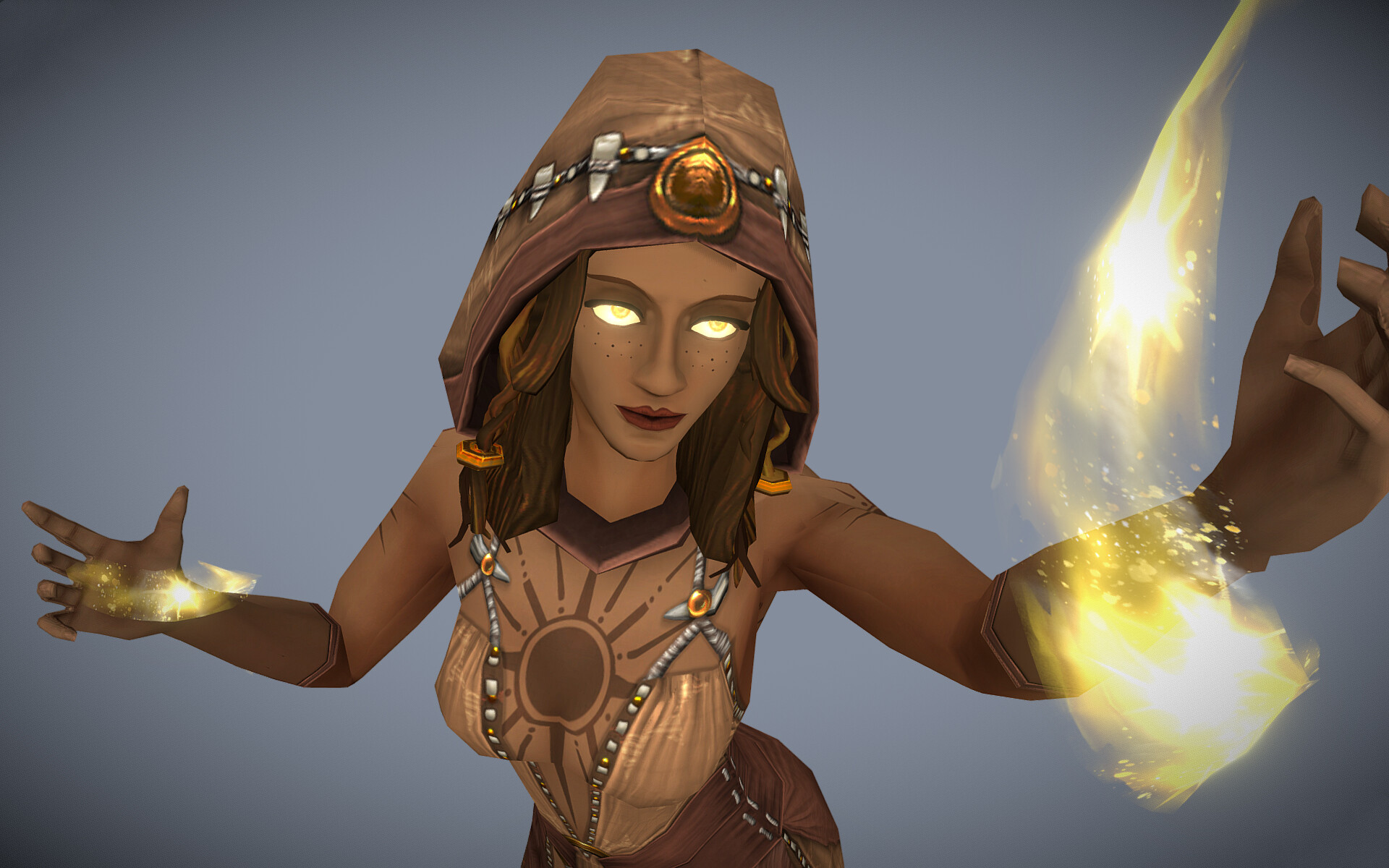 ArtStation - Sun Druid Outfit