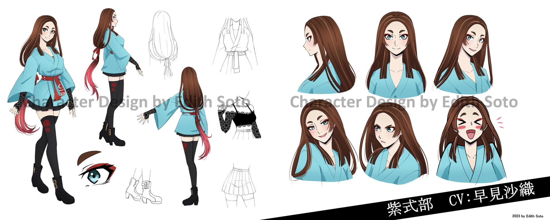 ArtStation - Character Anime Sheet