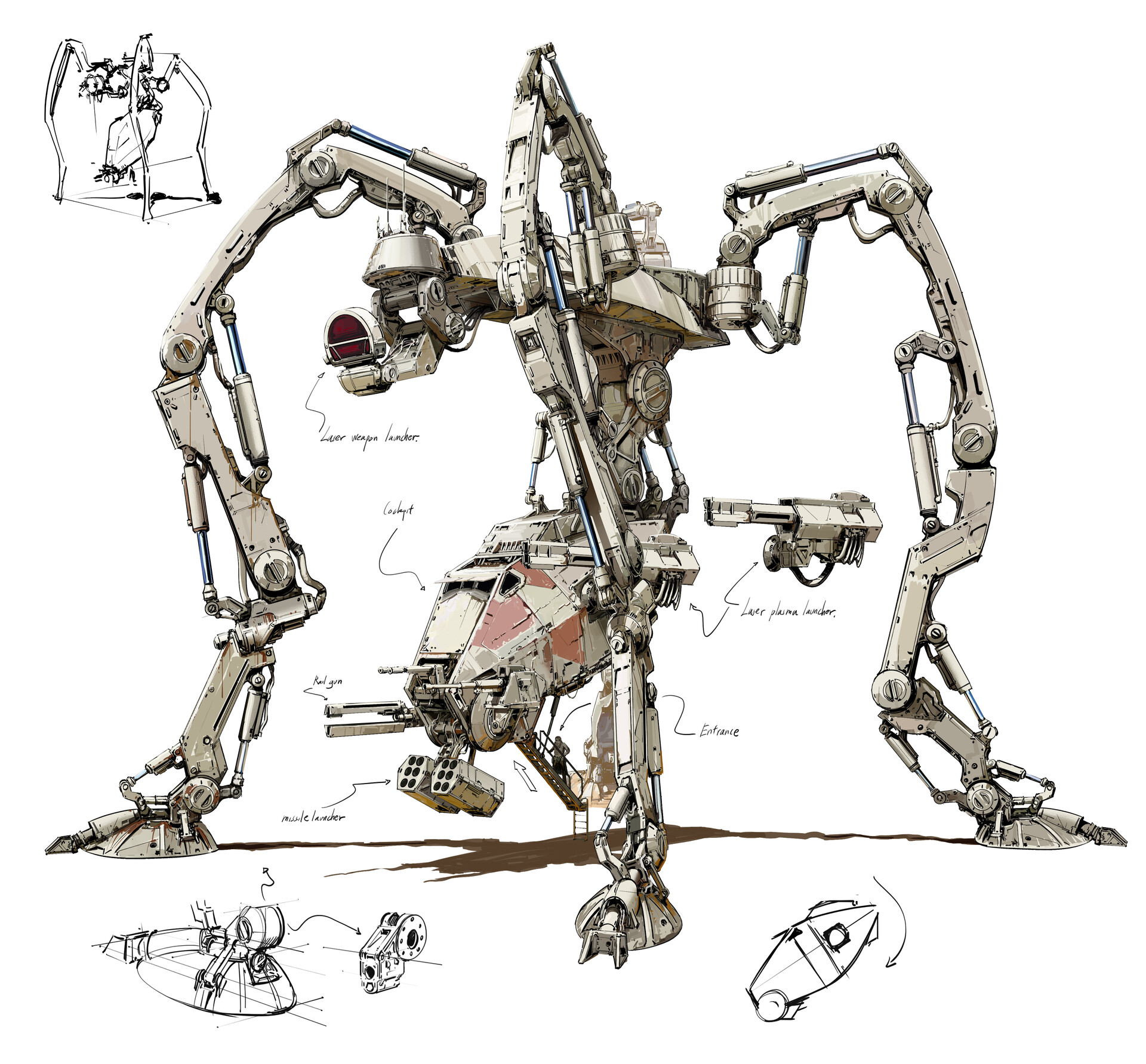 Longque Chen - AT ST SPIDER MECH