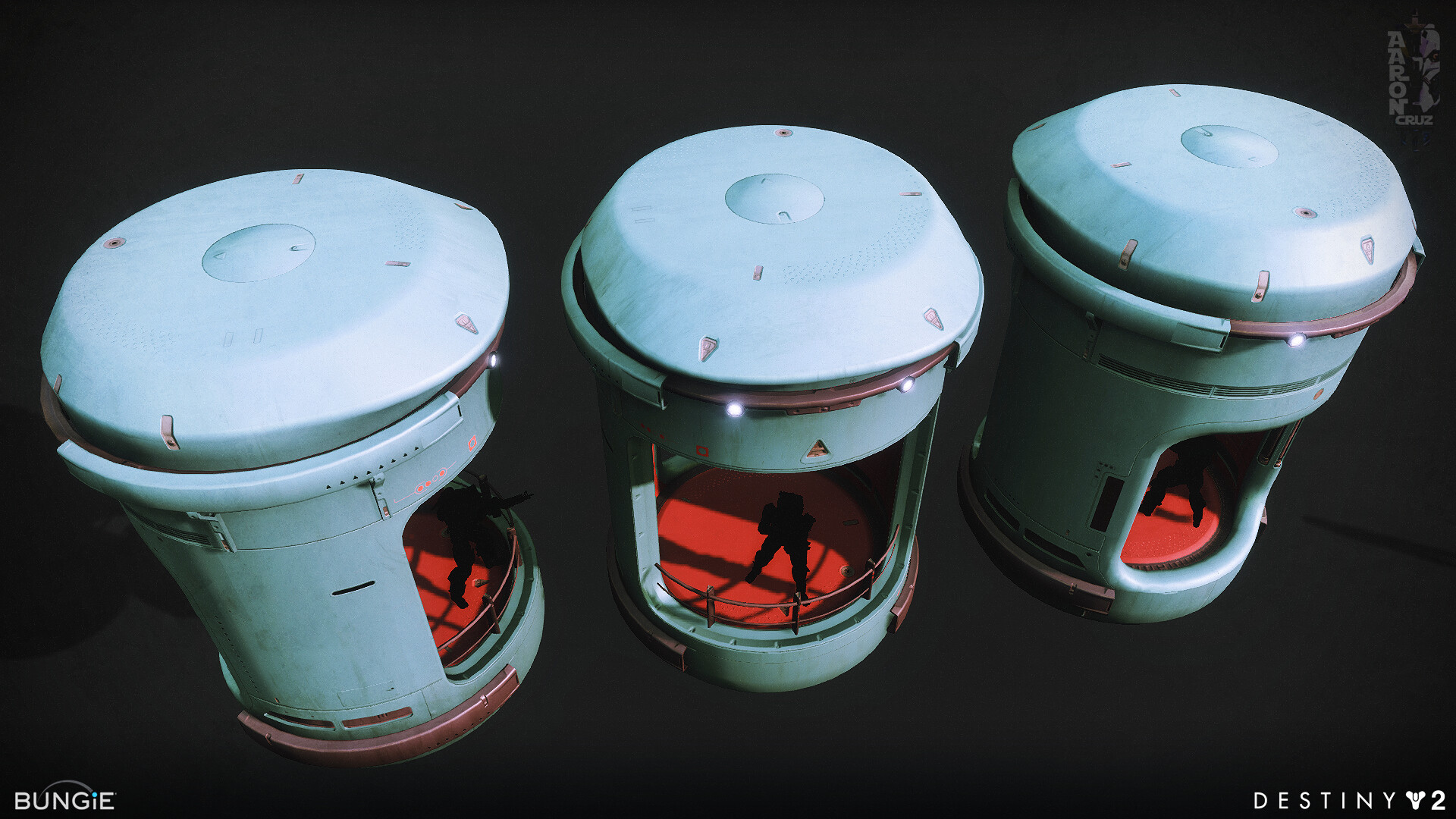 Aaron Cruz - Destiny 2: PVP | Cirrus Plaza - Mall Assets