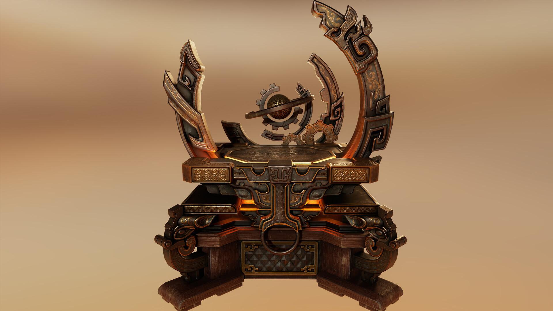 ShirokayaMito - Chinese mechanical Bronze punk platform