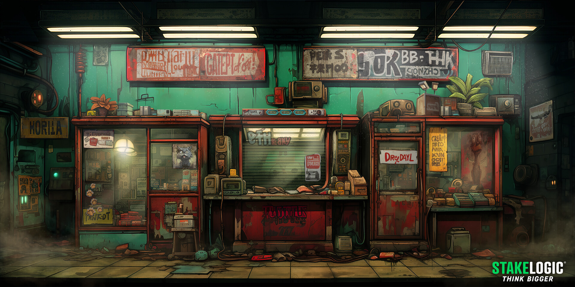 ArtStation - The main background for the slot game