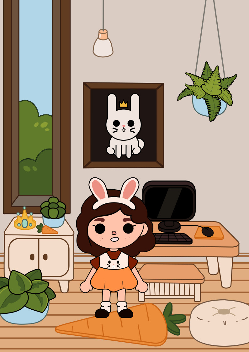 ArtStation - Inspired Toca Boca artstyle game art