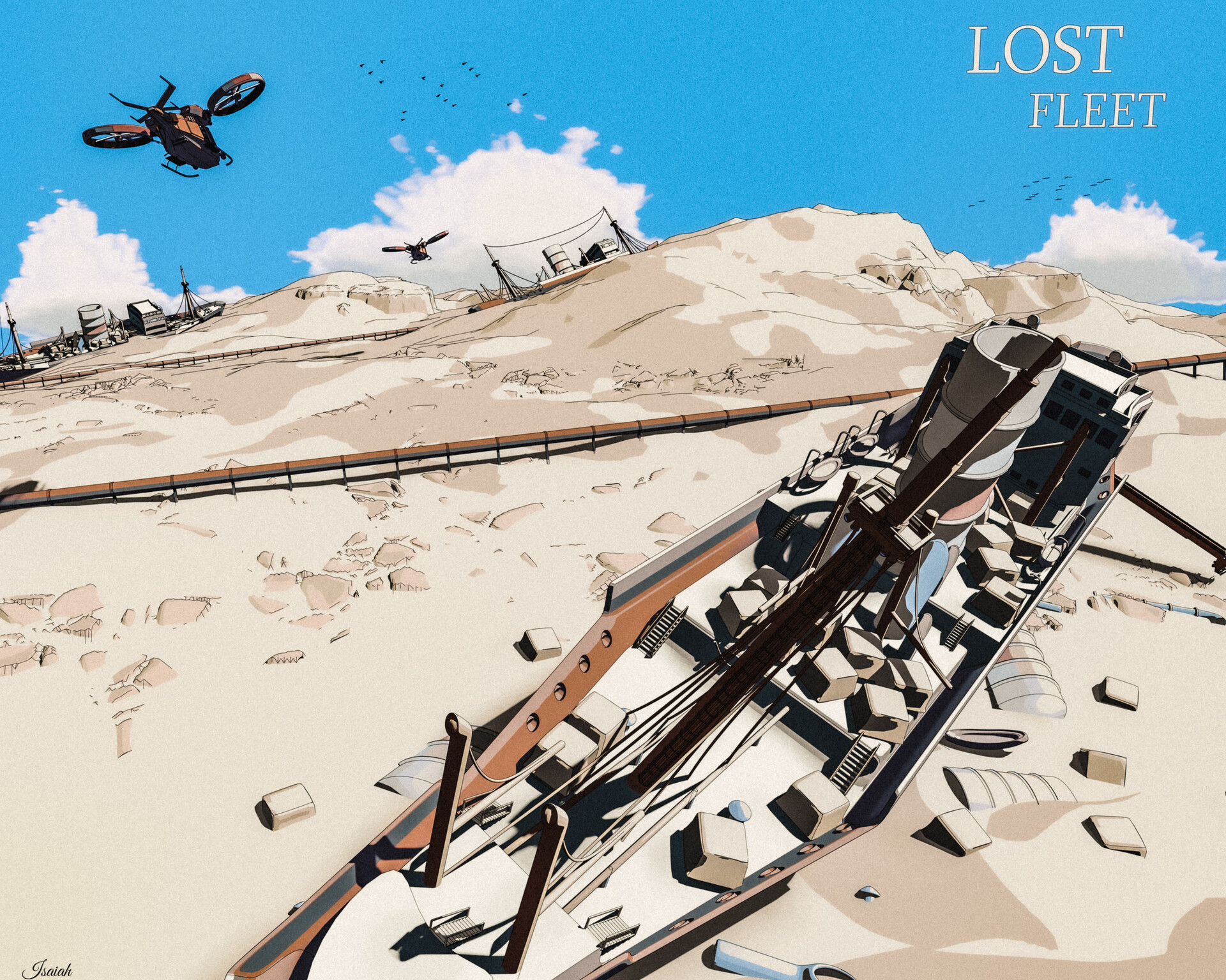 ArtStation - Lost Fleet