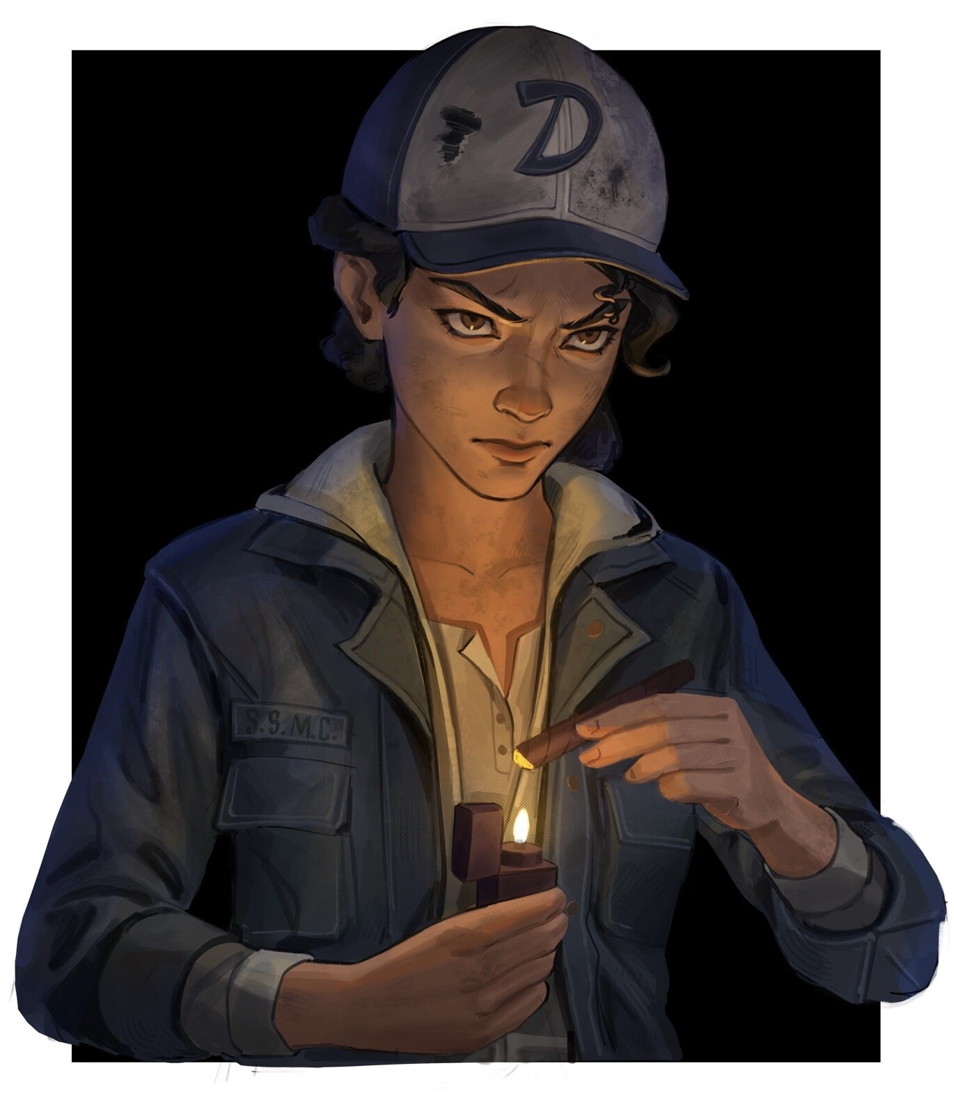 ArtStation - Clementine fan art
