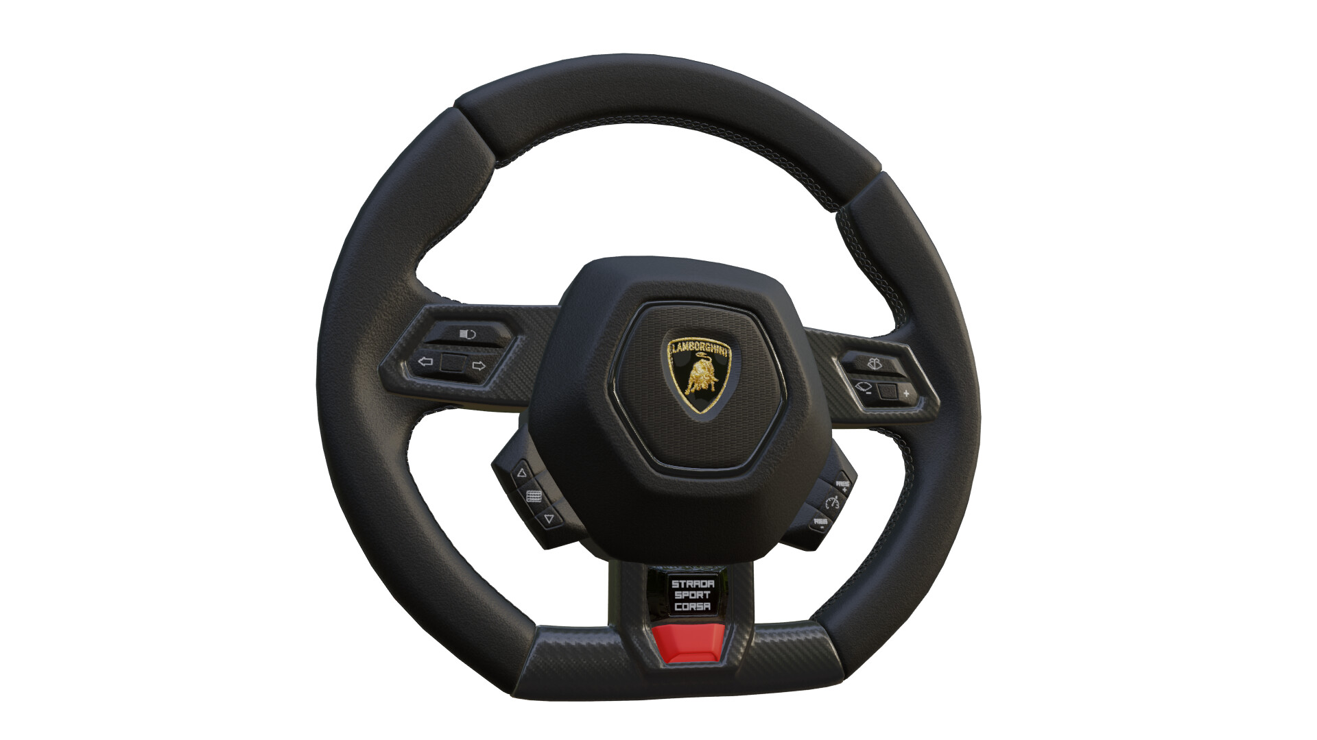 ArtStation - Lamborghini Steering Wheel