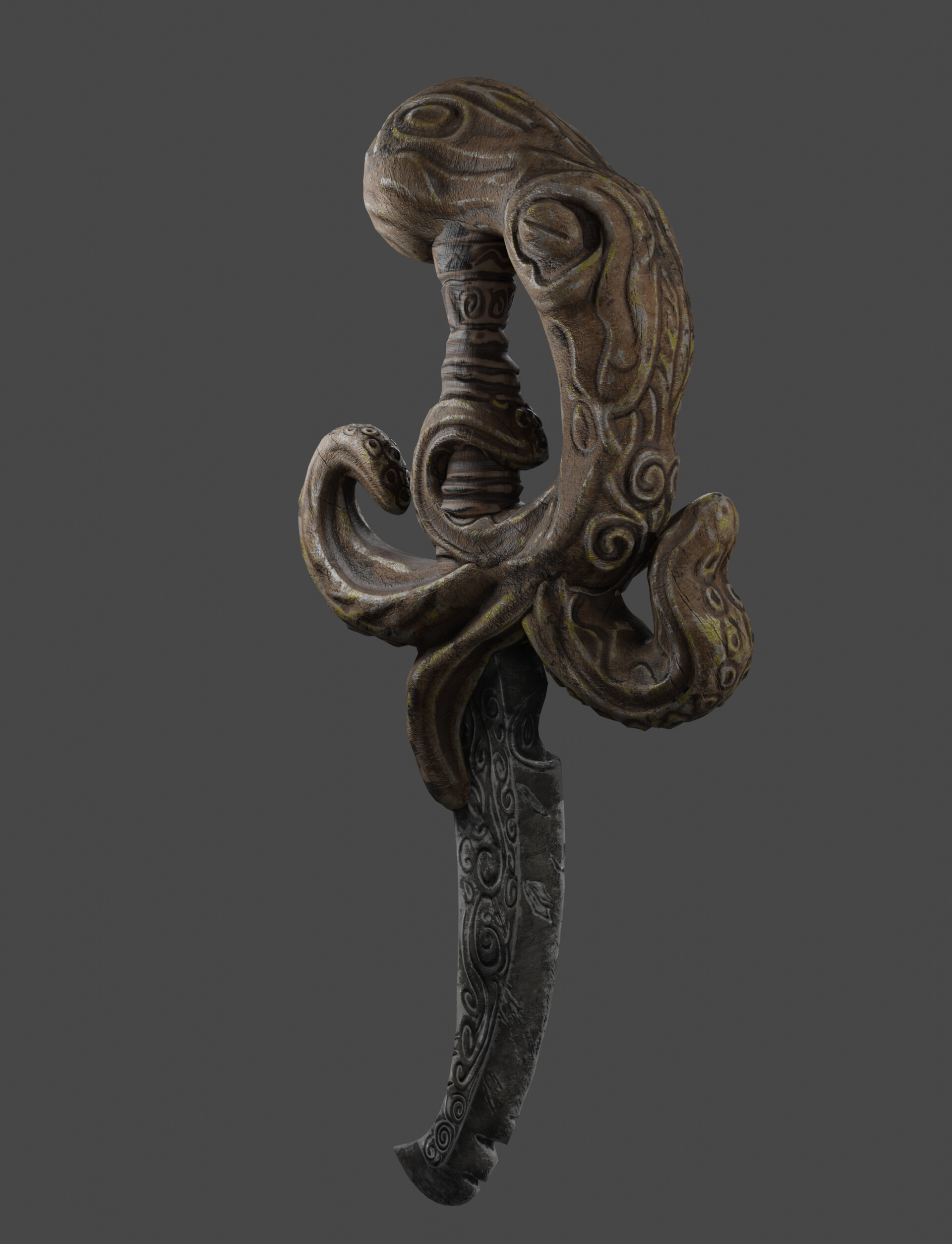 ArtStation - Great Squid Summon Blade