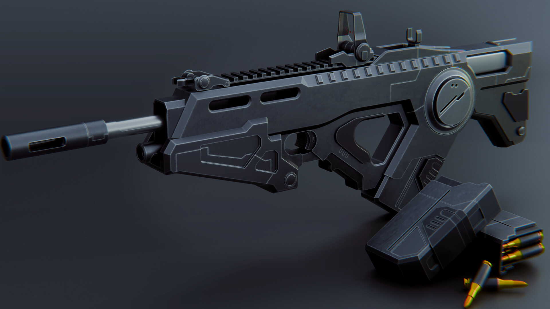ArtStation - Rifle
