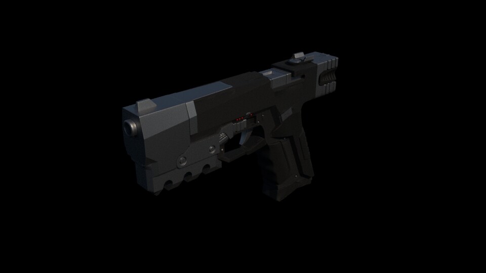 ArtStation - Cyber Gun