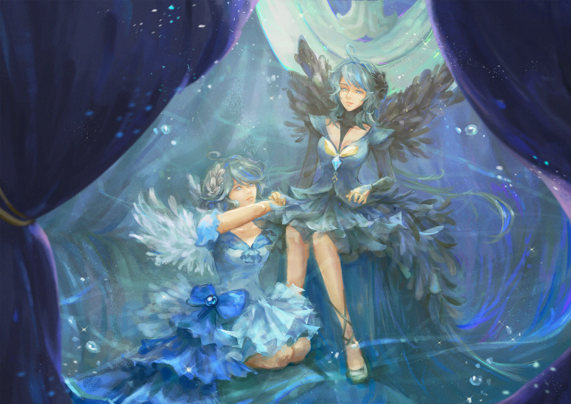 ArtStation - Winter: Furina & Focalors