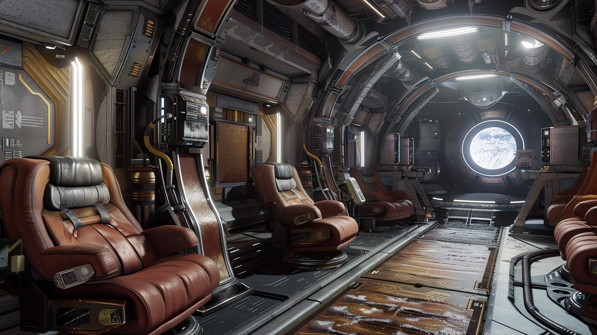 ArtStation - Spaceship Interior Reference Package Vol.01 - More Than 6K Resolution