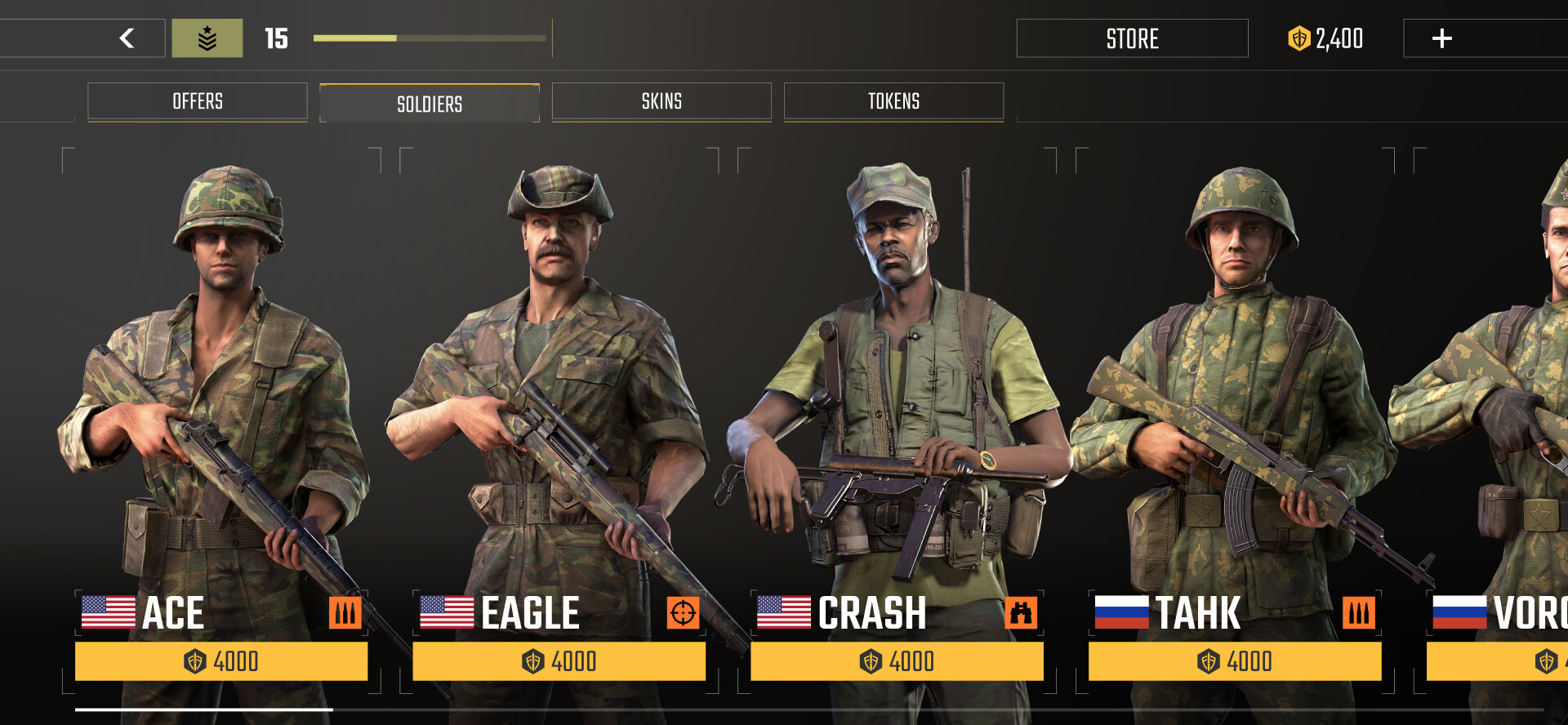 Yauheni Kruk - Forces of Freedom - UI