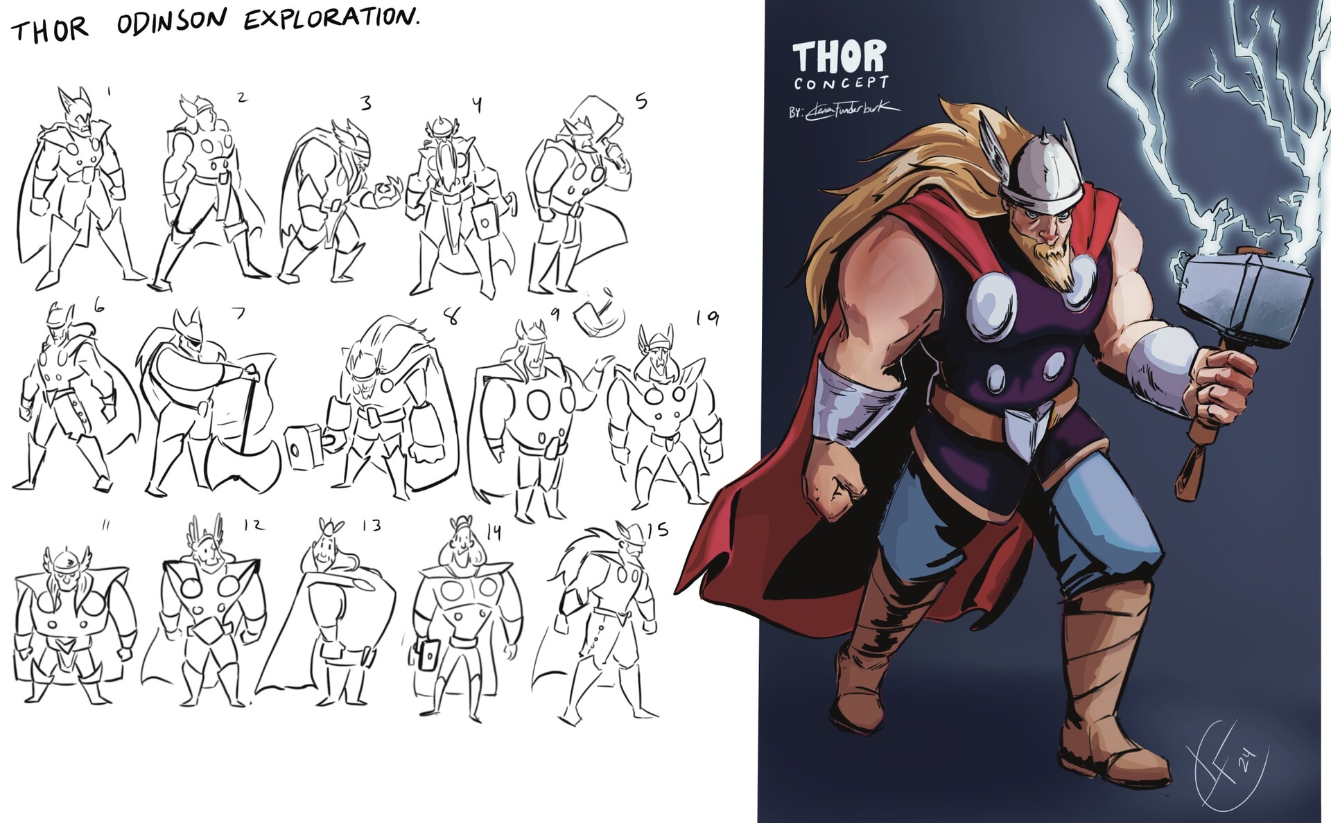 ArtStation - THOR_Redesign Concept