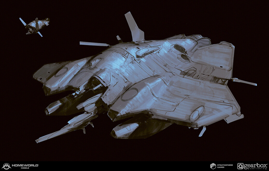 homeworld alien ship