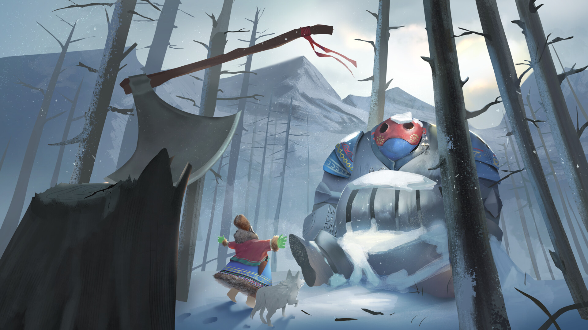 ArtStation - Snow Golem