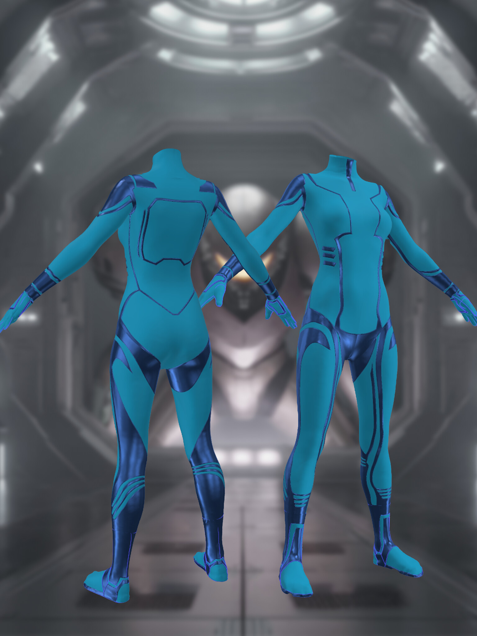 ArtStation - Zero - G Galactic Battlesuit for G8F - MD FILE DL