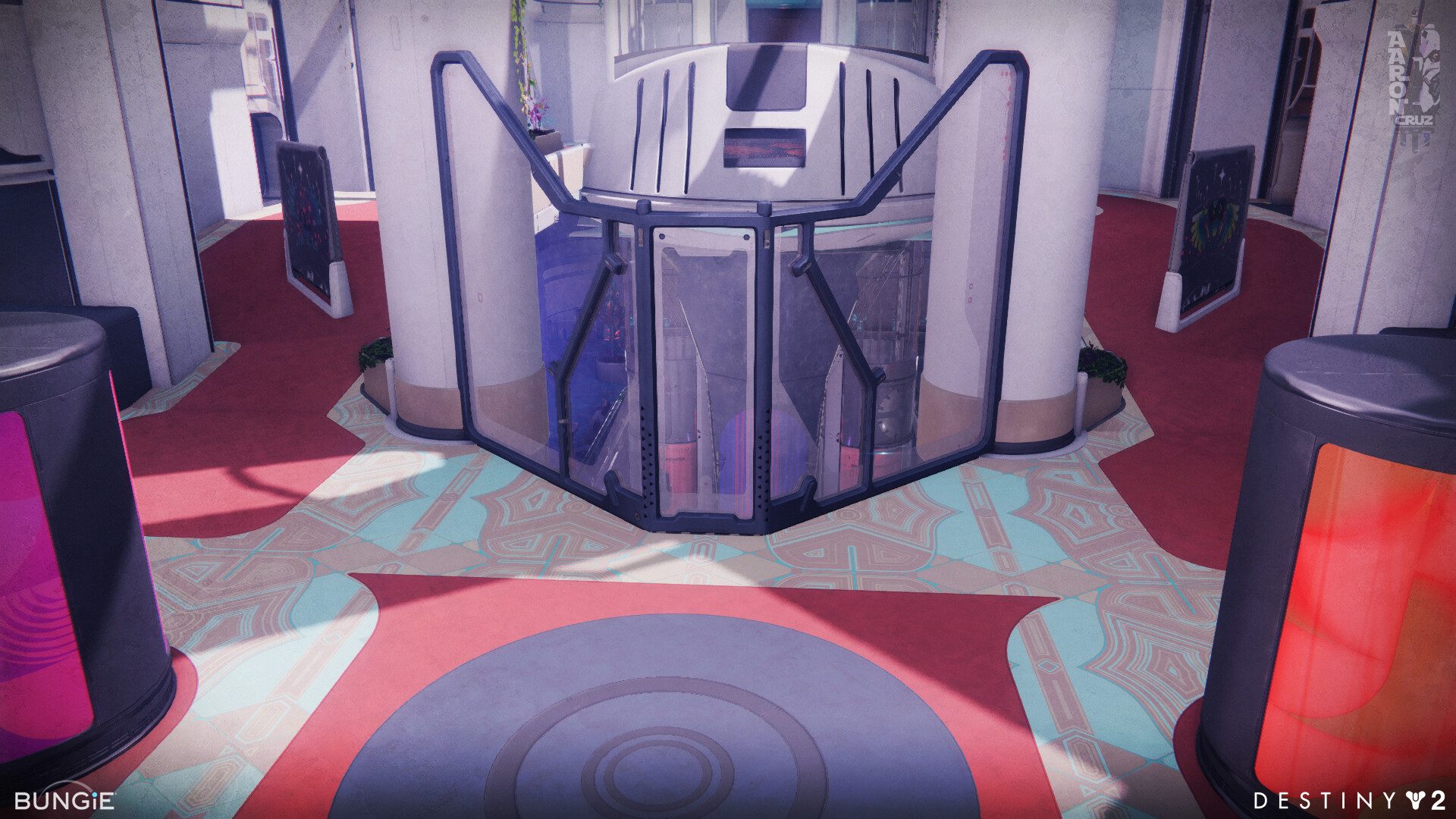 Aaron Cruz - Destiny 2: PVP | Cirrus Plaza - Mall Assets