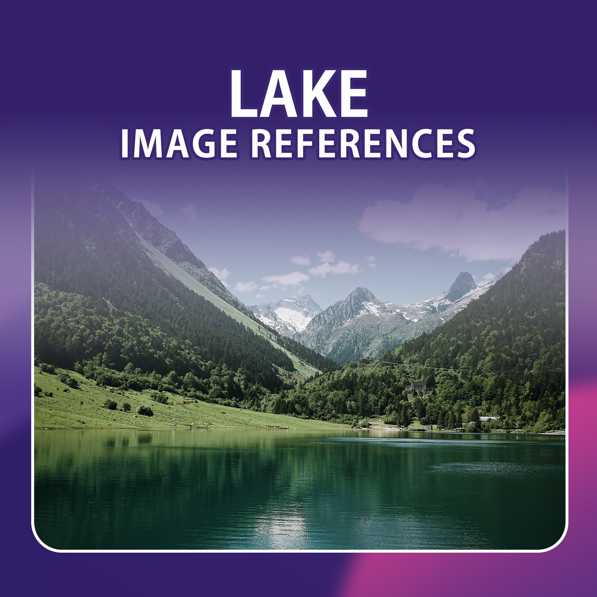 ArtStation - 400 Lake Image Reference Pack – Vol 2