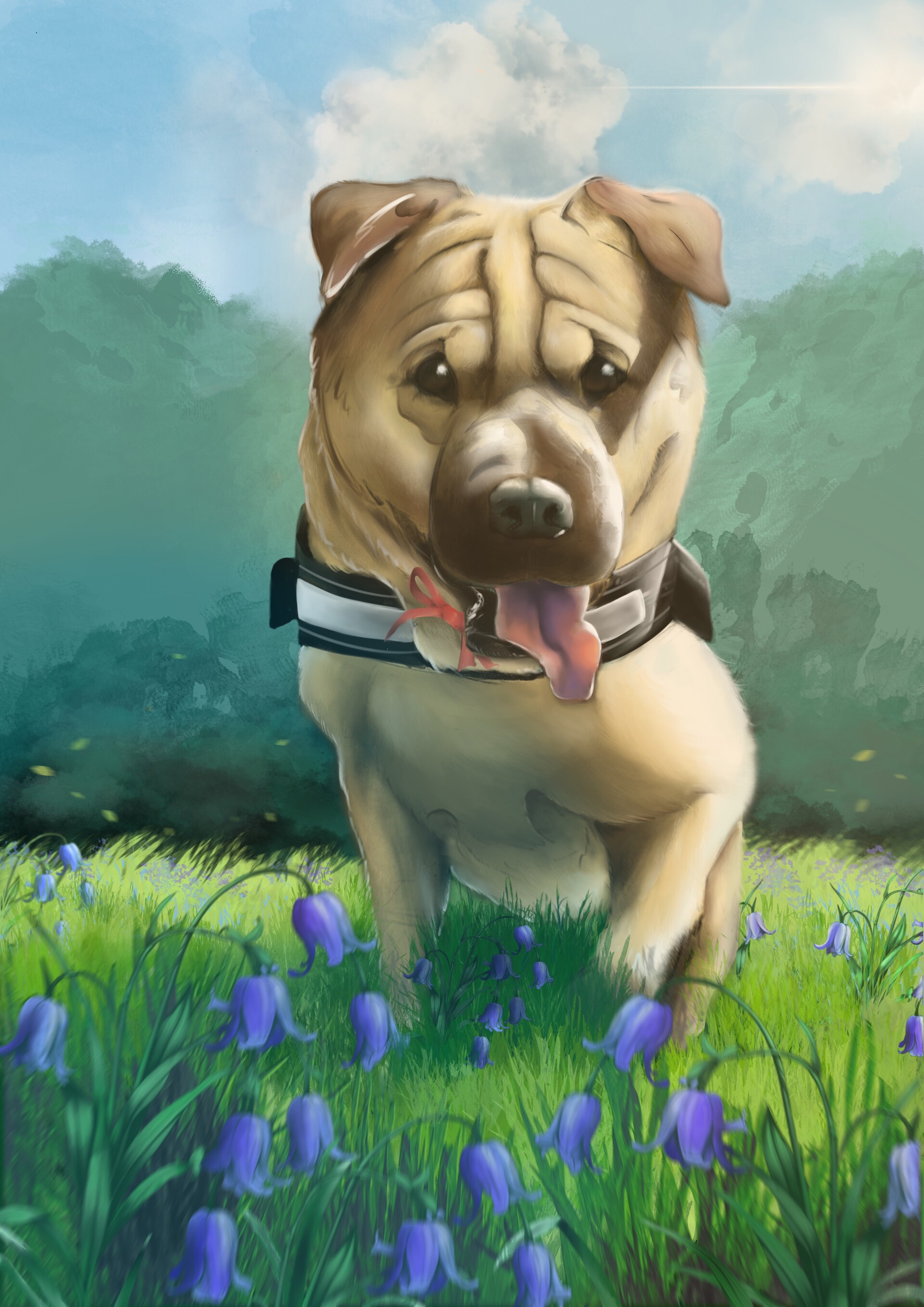 ArtStation - First Procreate painting