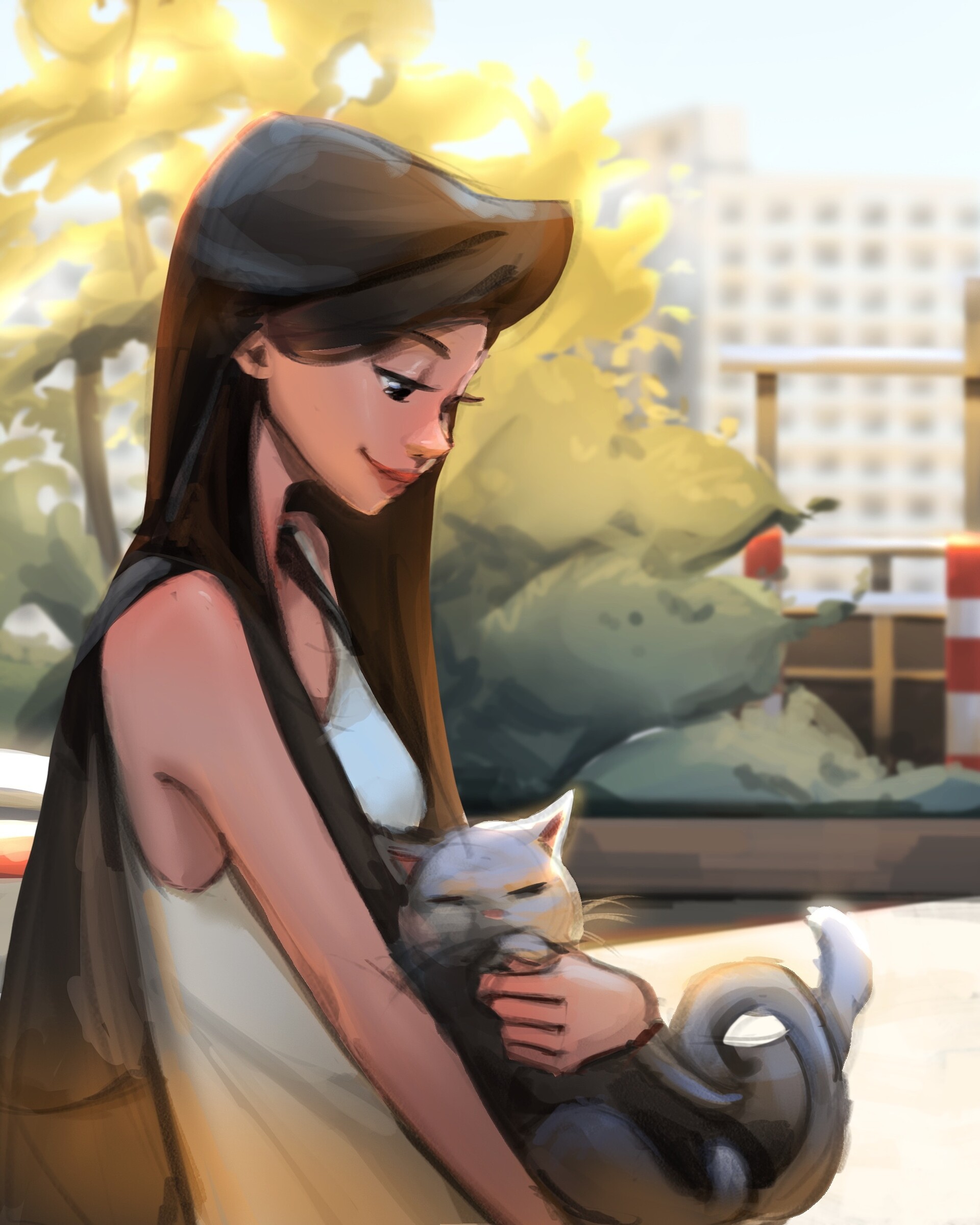 ArtStation - cat person