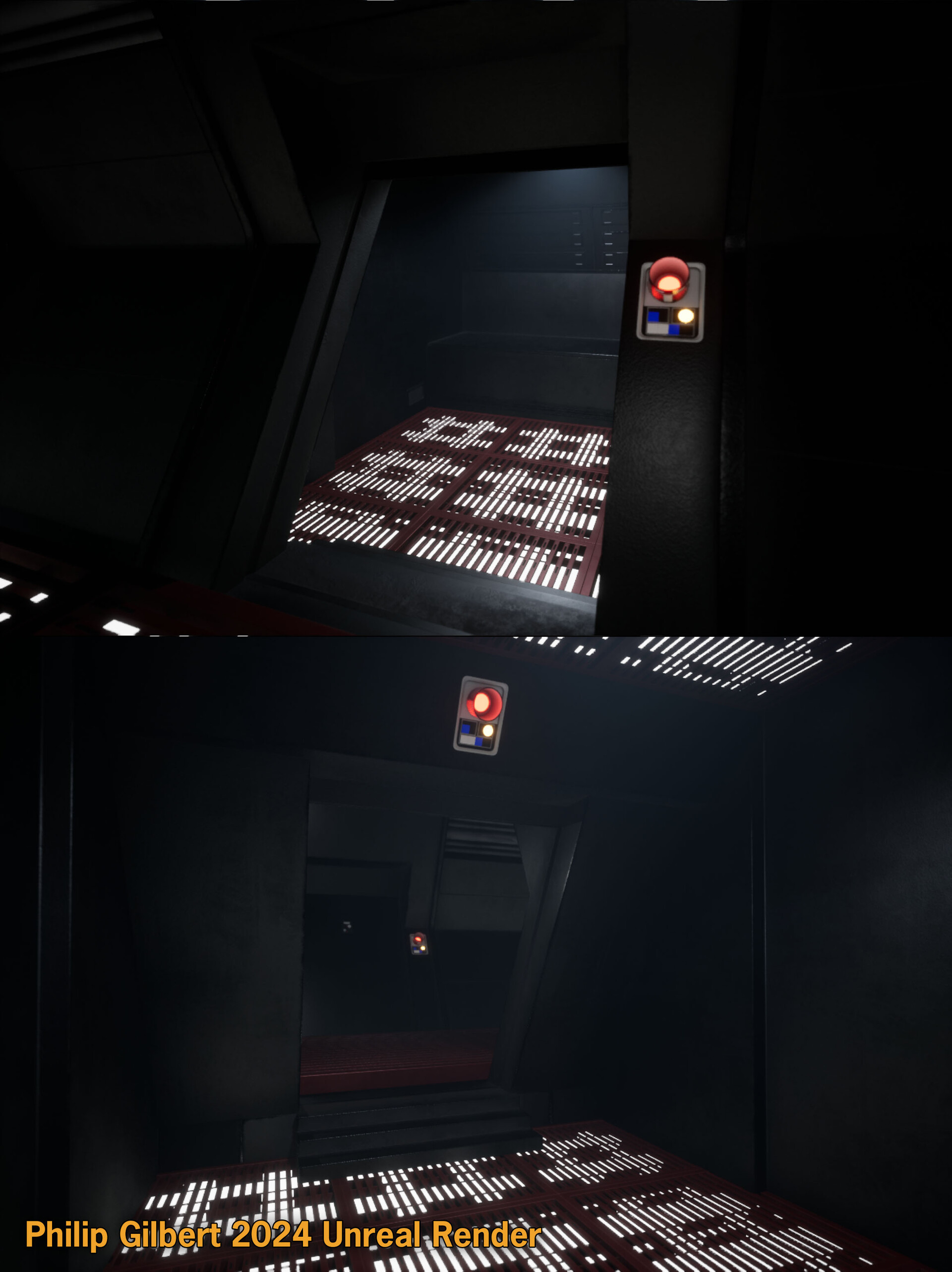 Philip Gilbert - SciFi Corridor Asset pack 2