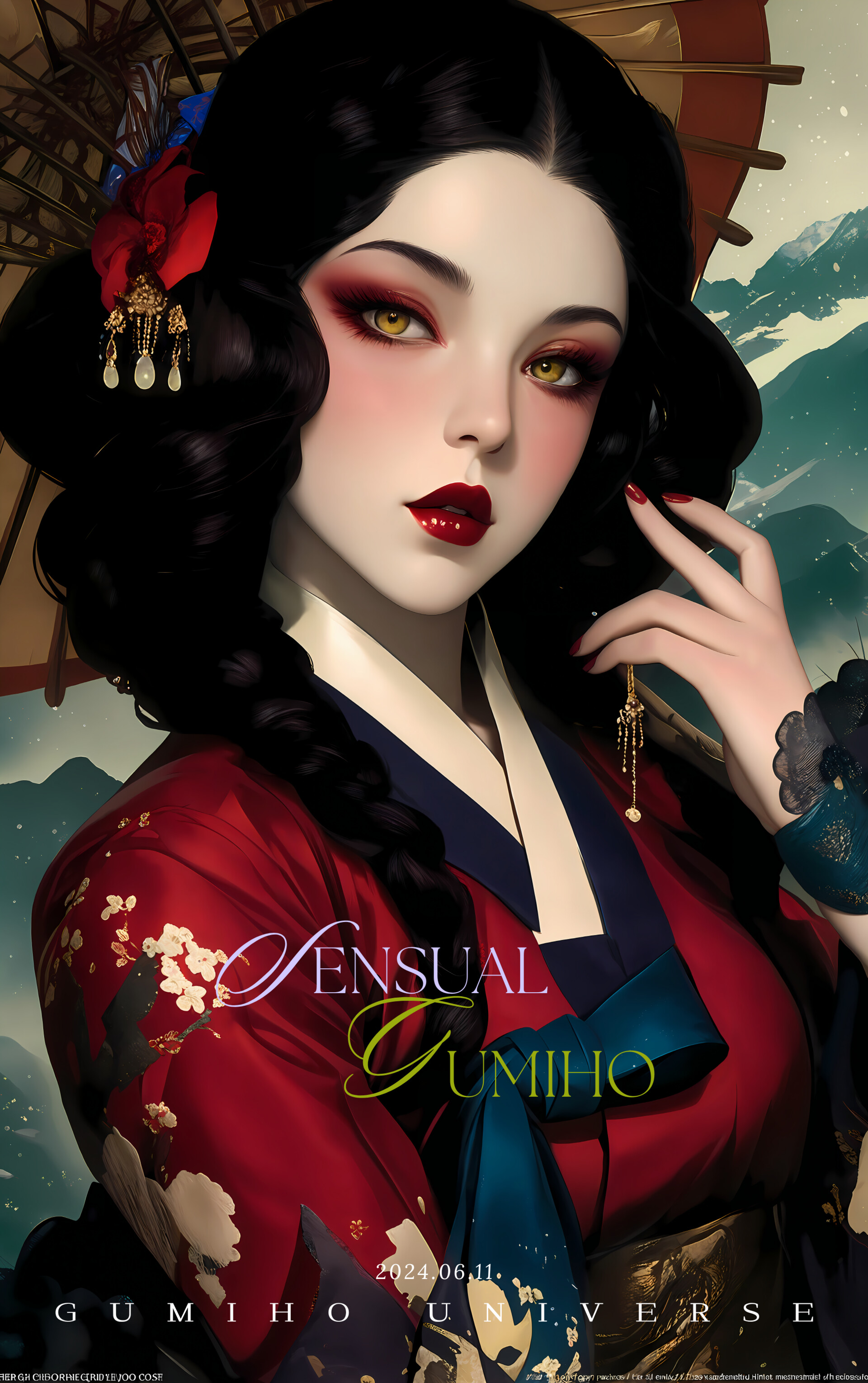 ArtStation - Gumiho Universe - Sensual Gumiho