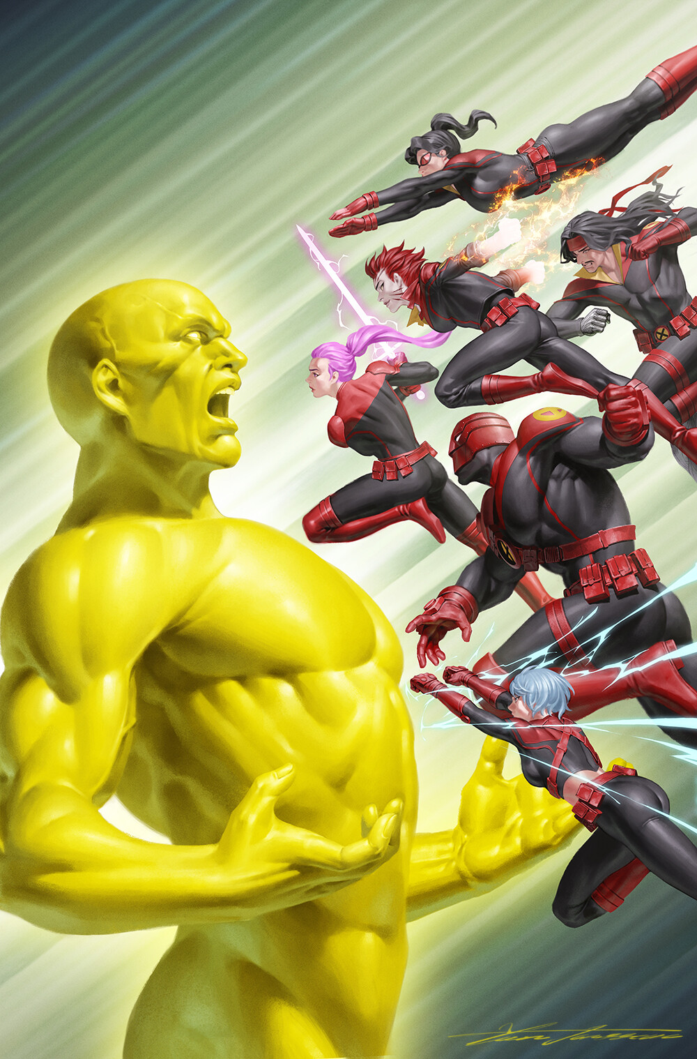 ArtStation - X-FORCE Cover Work