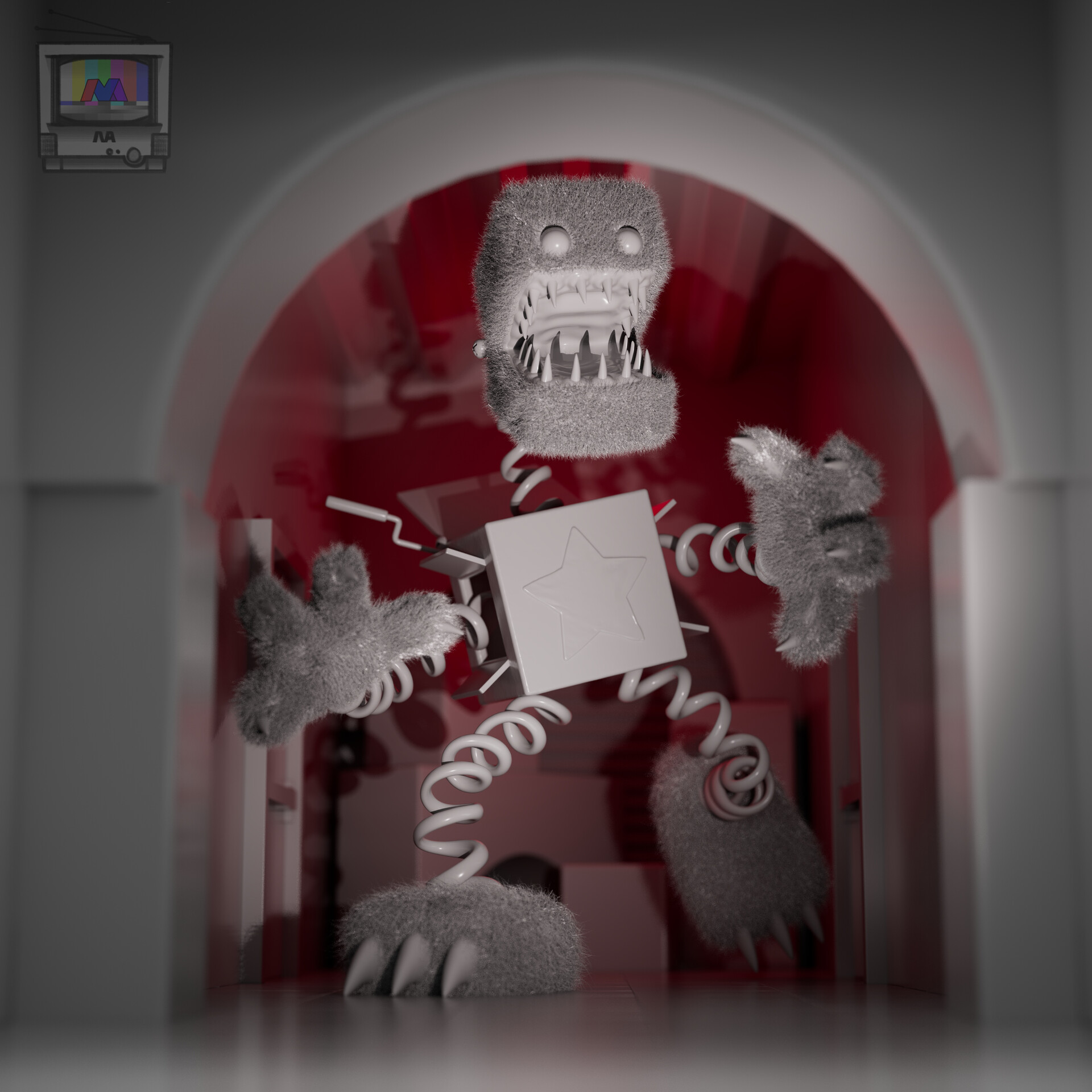 Mr JP - Fan Art: Boxy Boo (Proyect: Playtime)