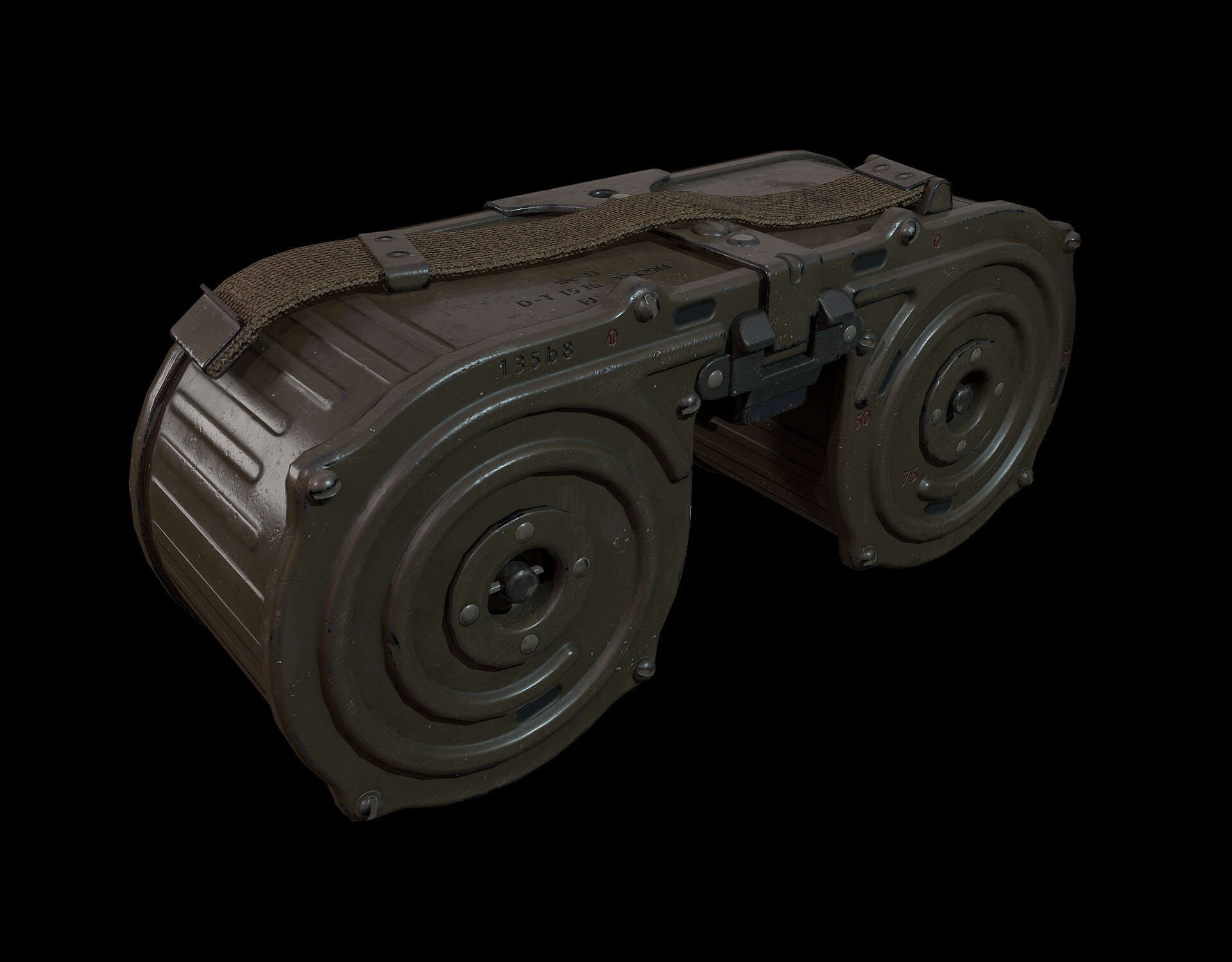 ArtStation - MG34 Drum magazine