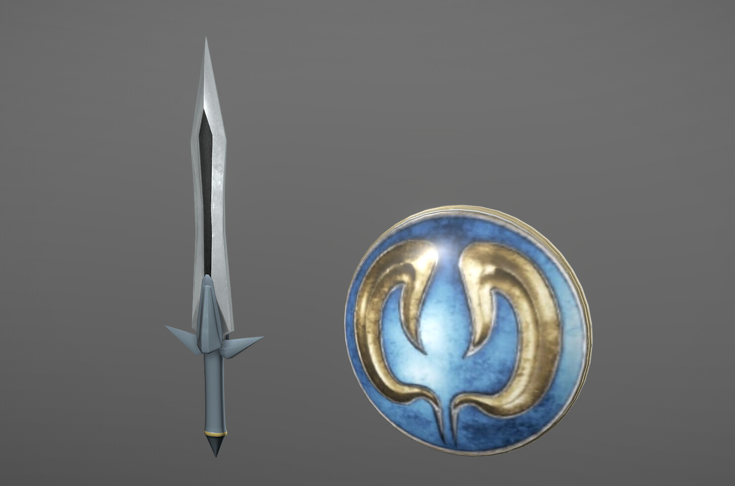 ArtStation - Elk Sword and Omega Shield