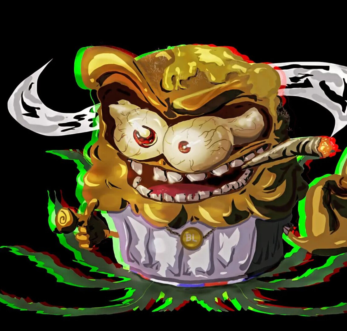 ArtStation - Presenting my wild cartoon muffin illustration! This crazy ...