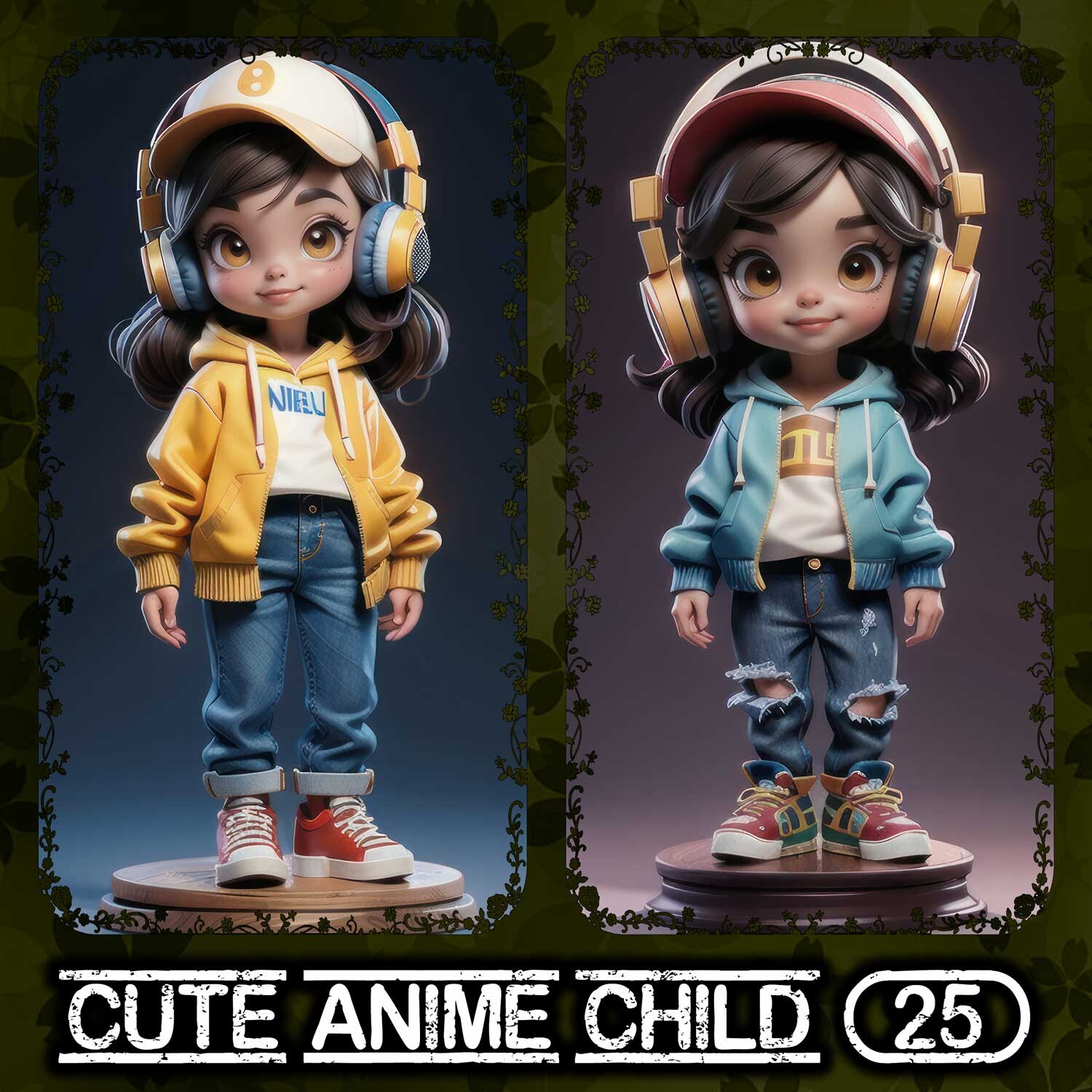 ArtStation - 300+ Cute Anime Child (Hip-Hop Style1) Images Reference ...