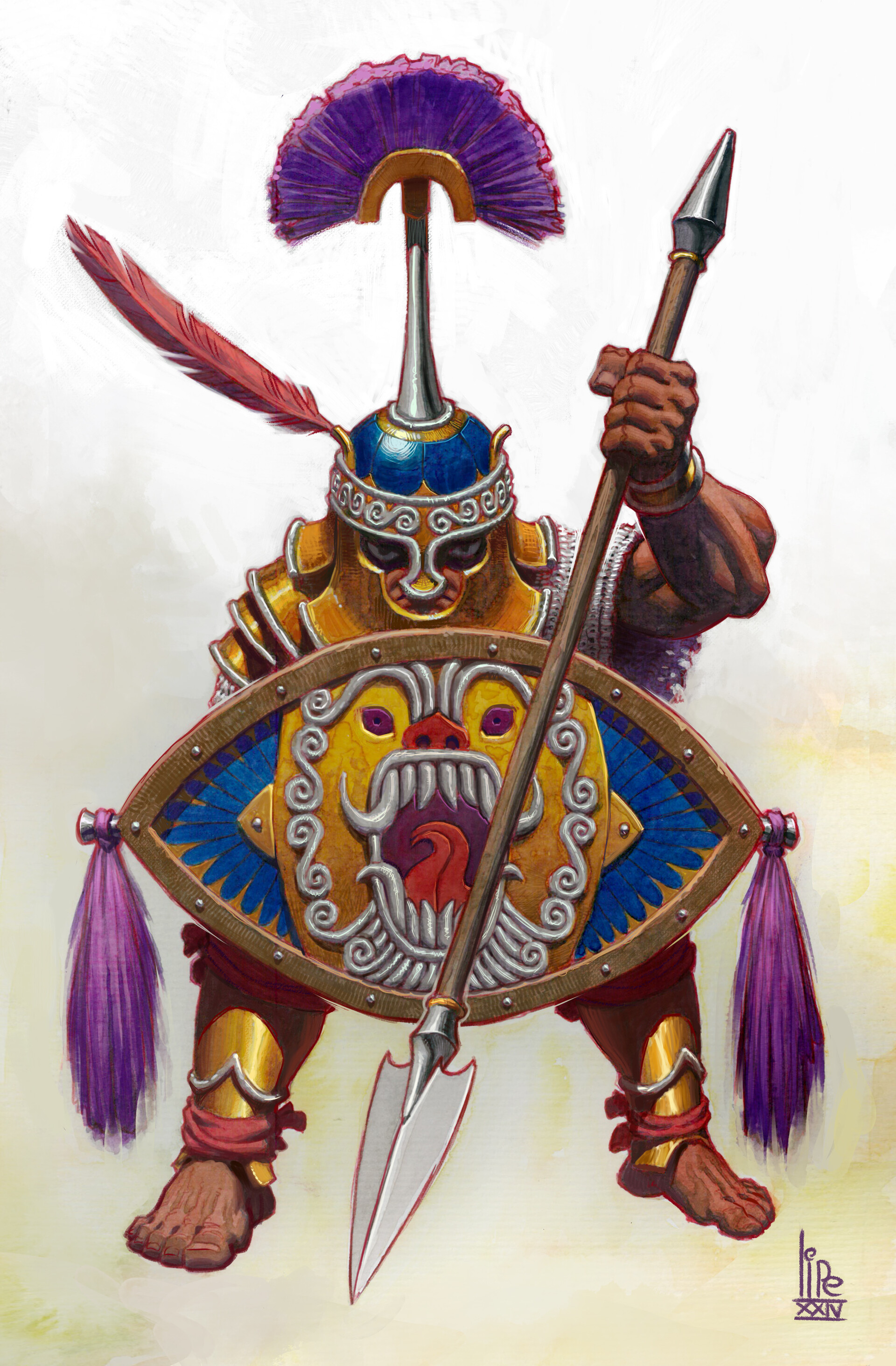 ArtStation - Shield Warrior